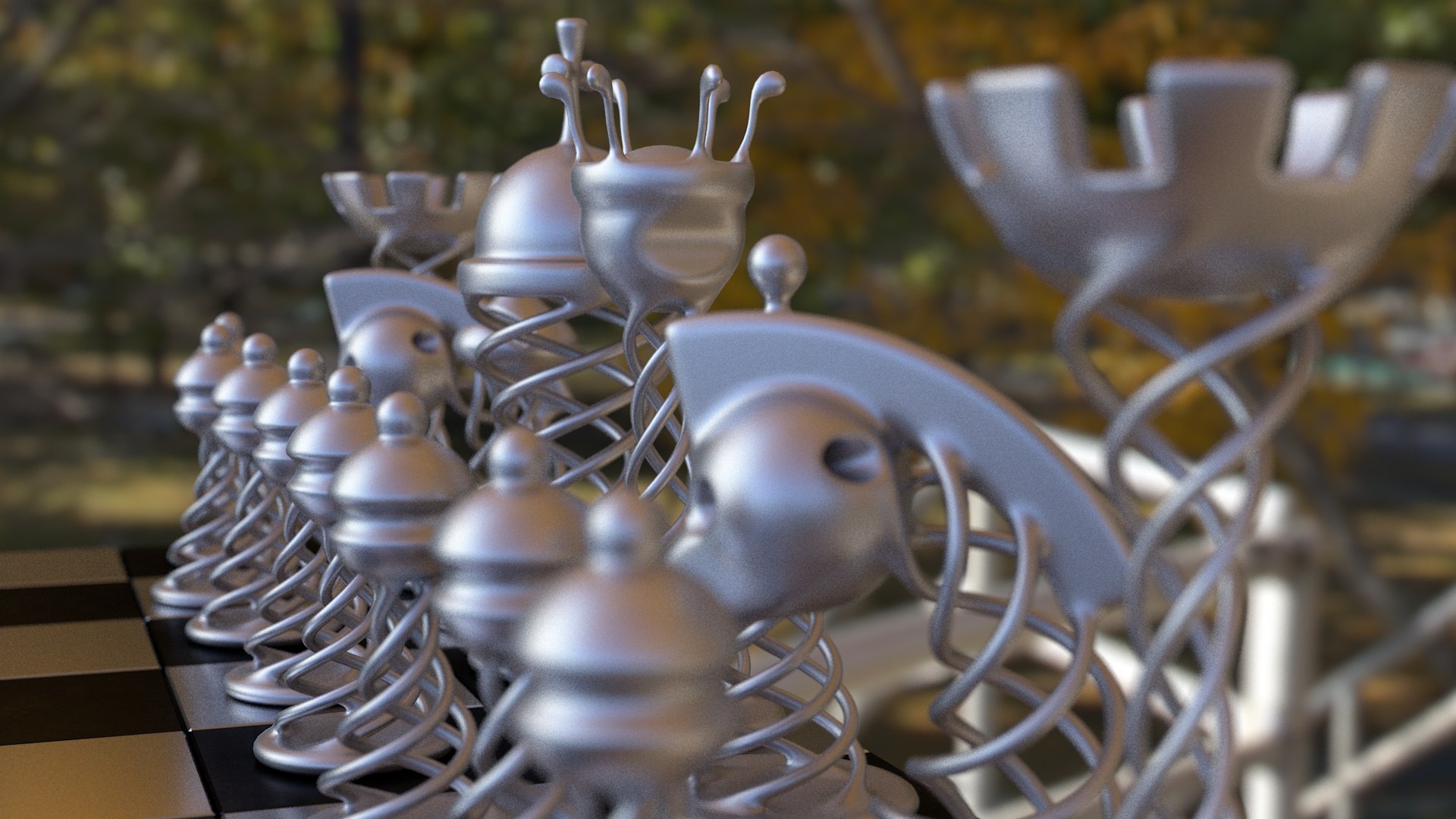 3D Chess - TurboSquid 1678373