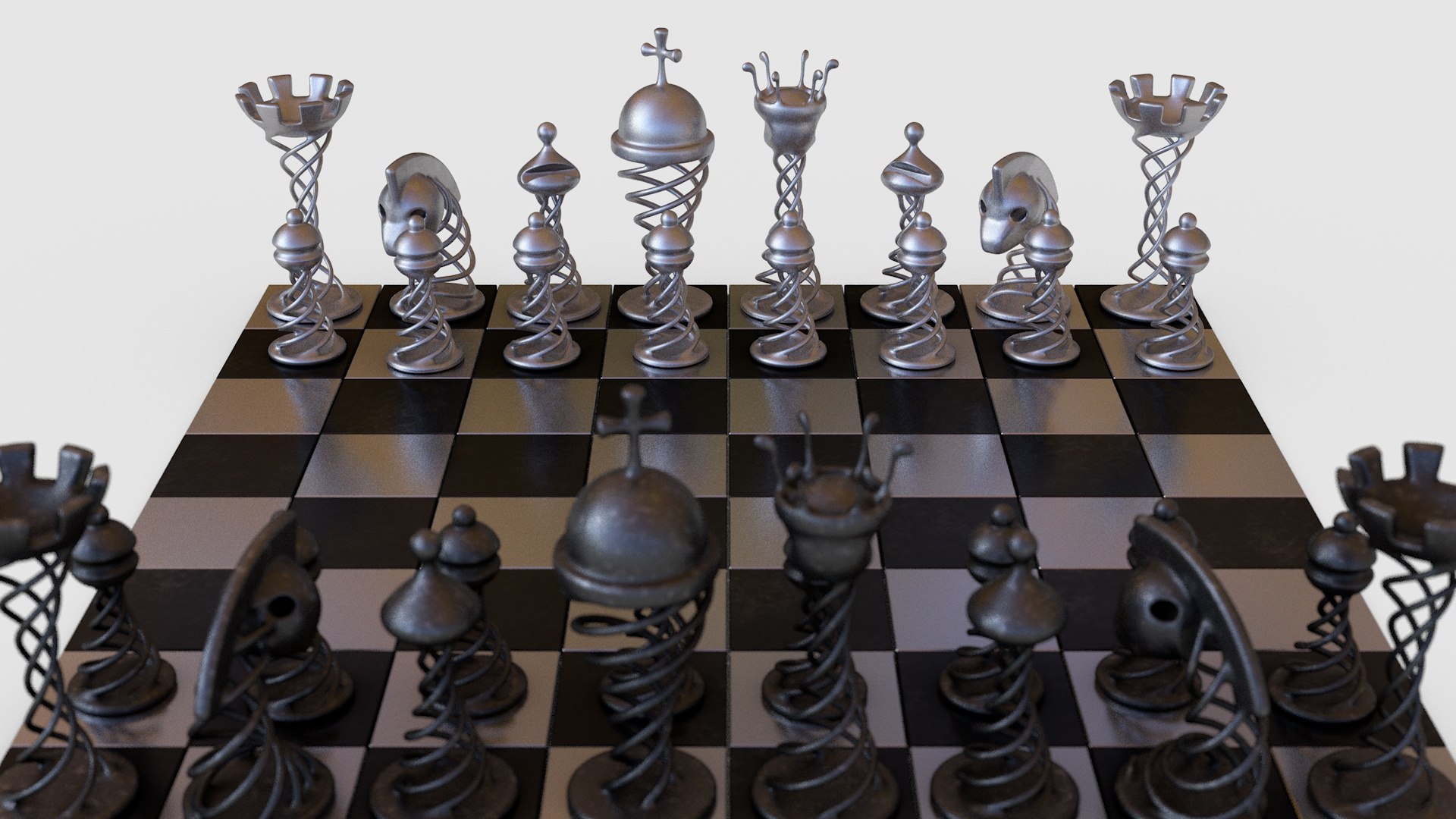 3D Chess - TurboSquid 1678373
