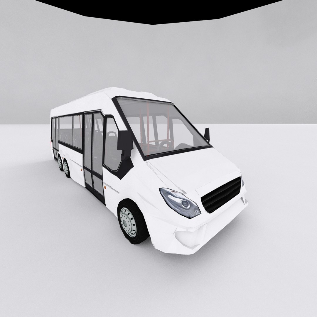 Min Bus 3D Model - TurboSquid 1283288