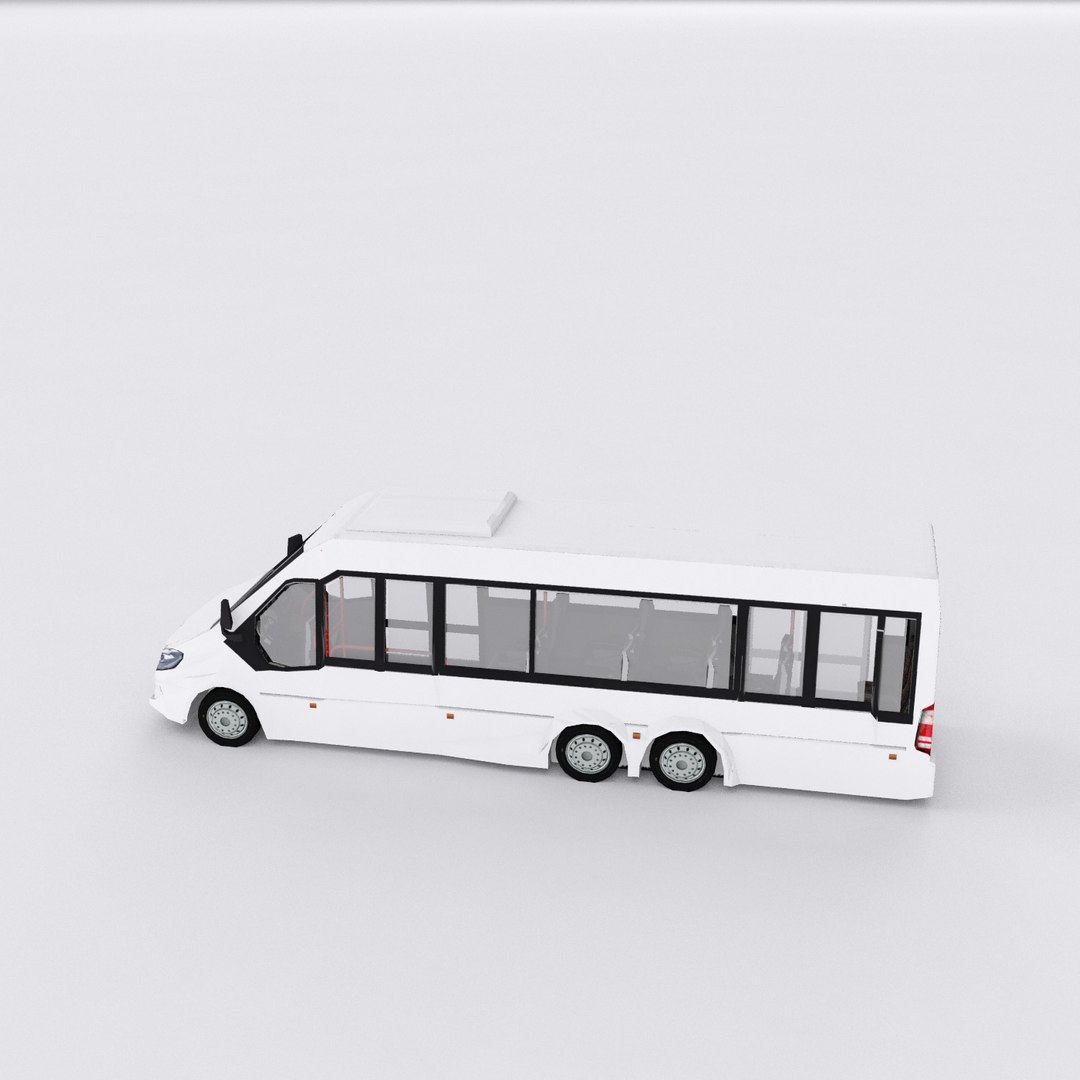 Min Bus 3D Model - TurboSquid 1283288