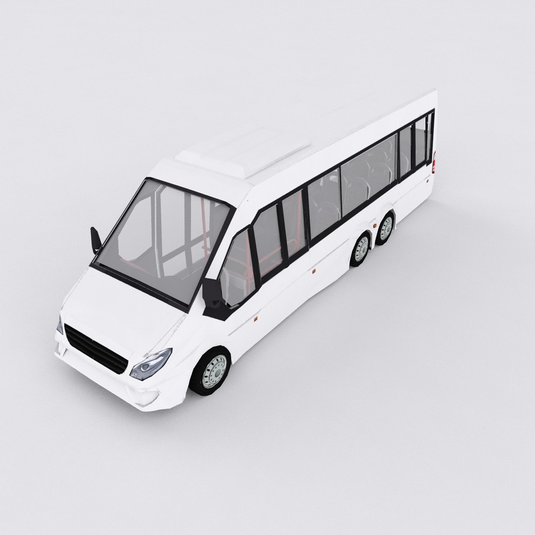 Min Bus 3D Model - TurboSquid 1283288