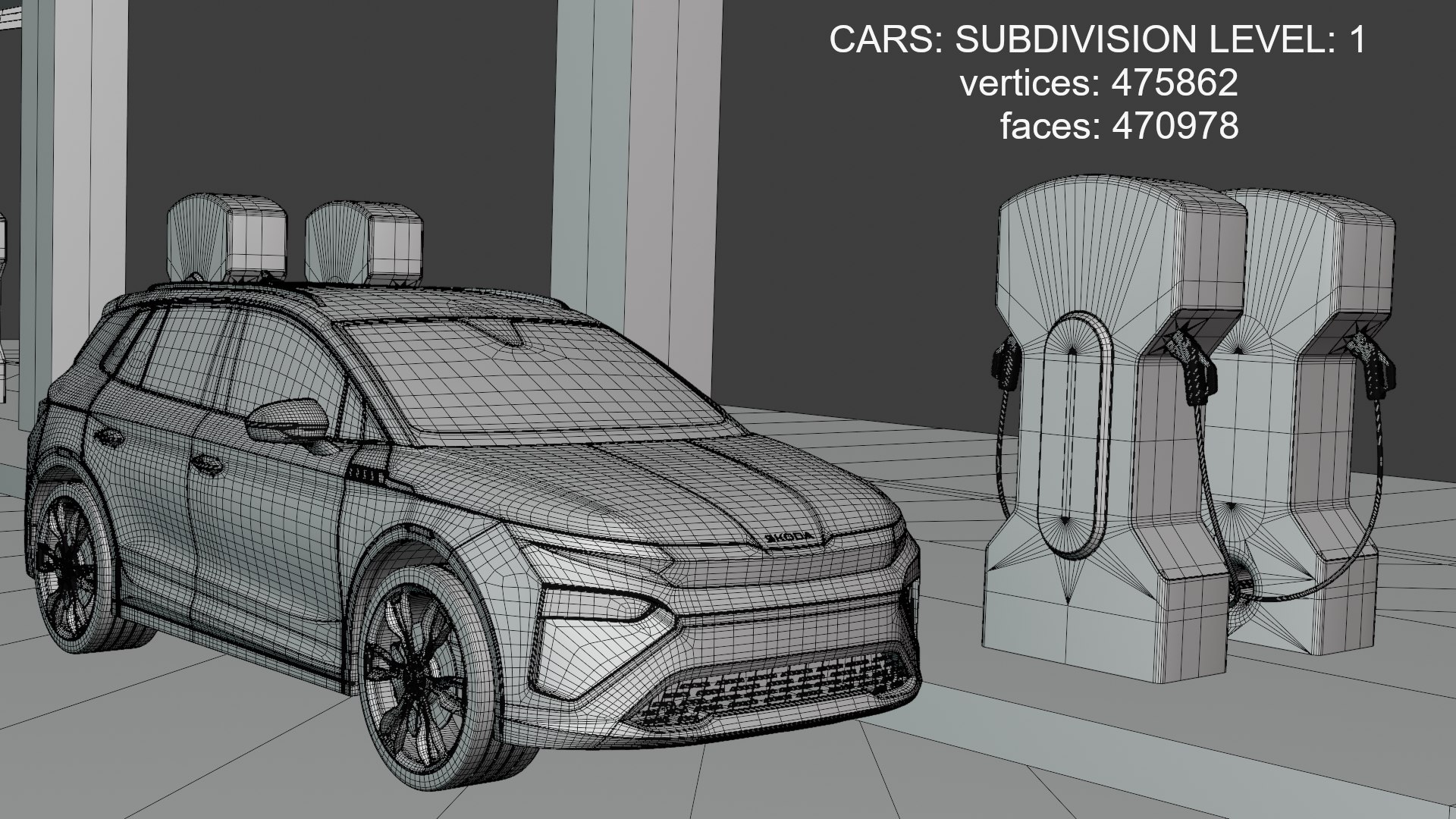 3D Charger With Elroq And Robovan - TurboSquid 2344524