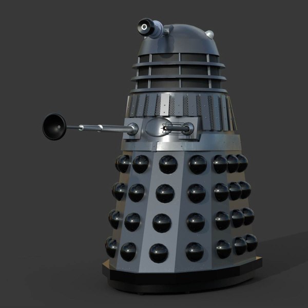 Free 3D Dalek Models | TurboSquid