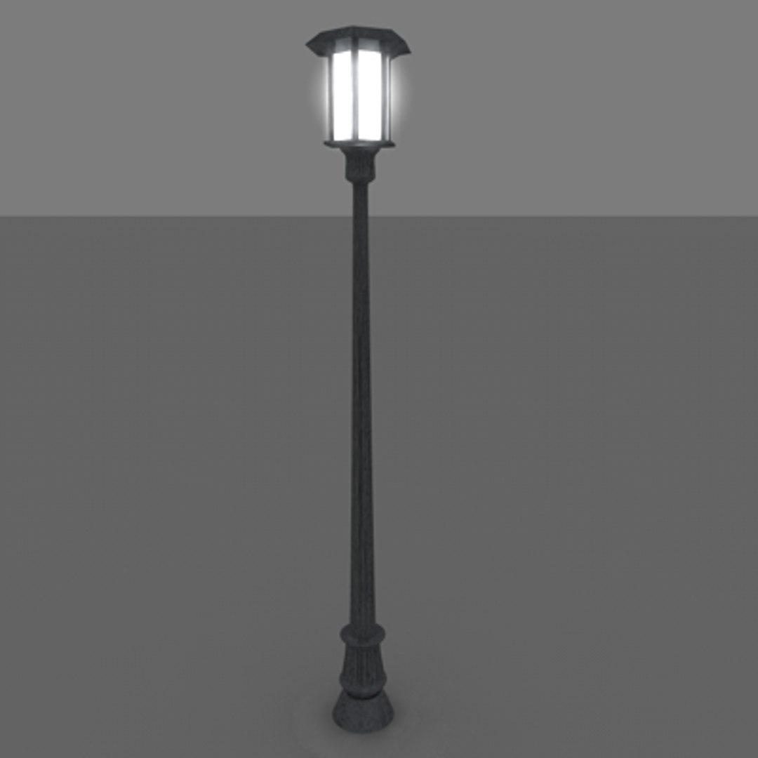 Street Lamp 3d Model