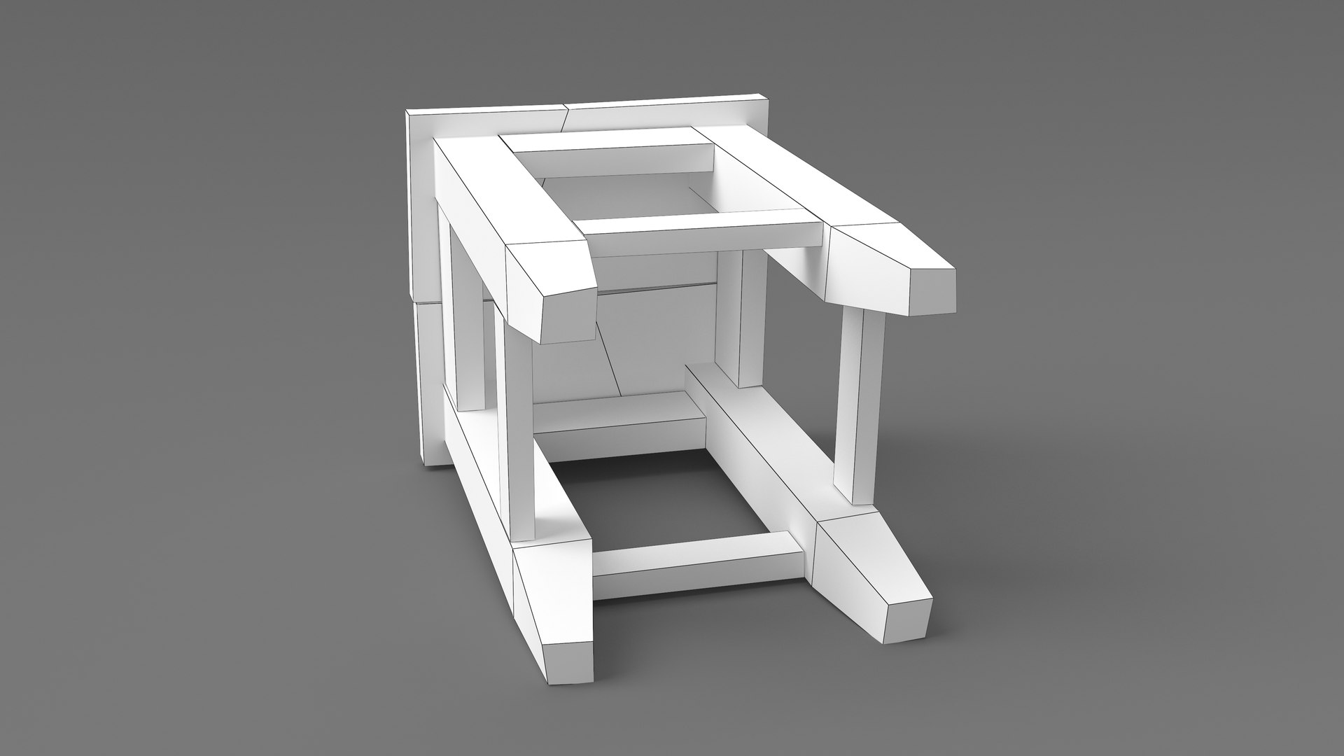 3D Stool Ussr Model - TurboSquid 1476808