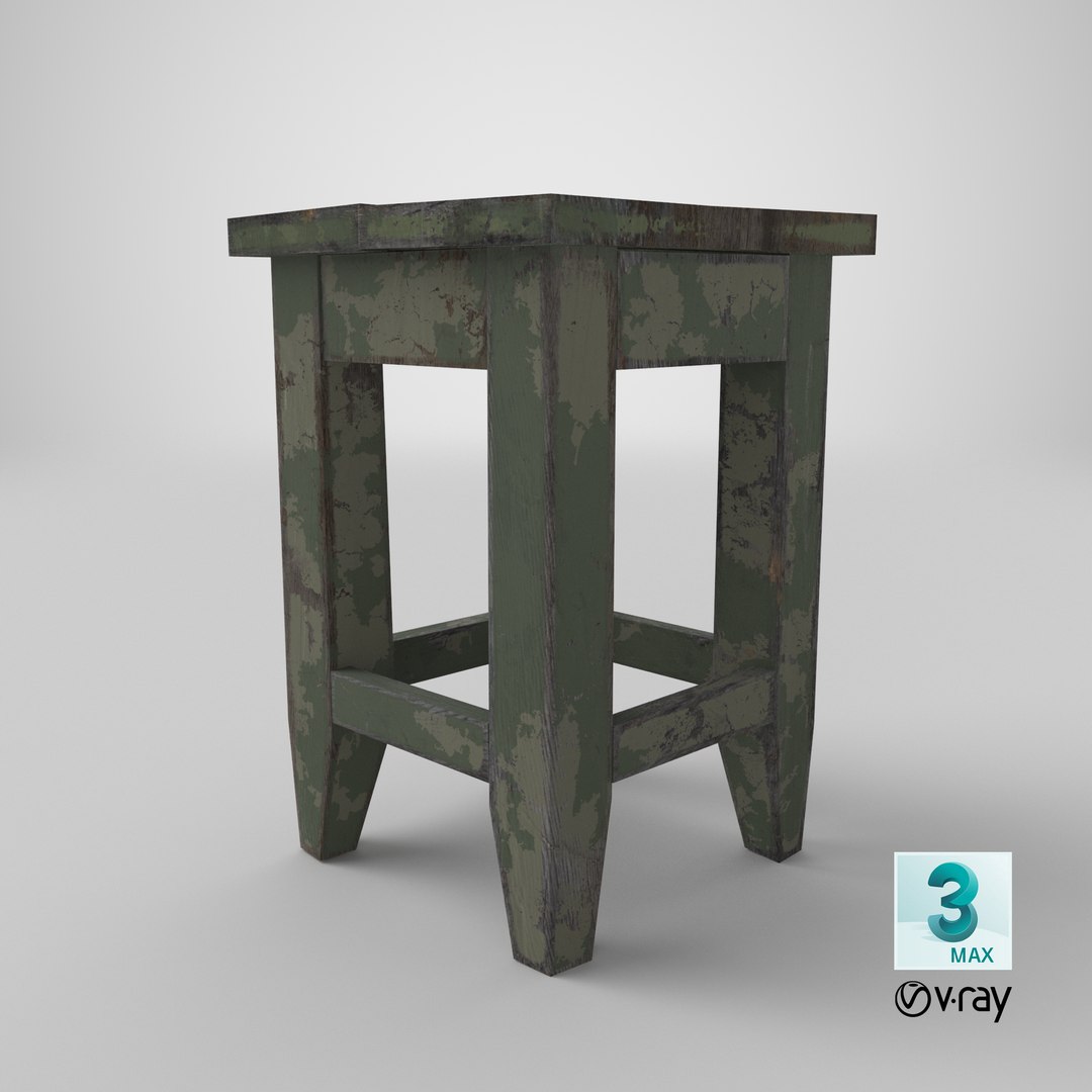 3D Stool Ussr Model - TurboSquid 1476808