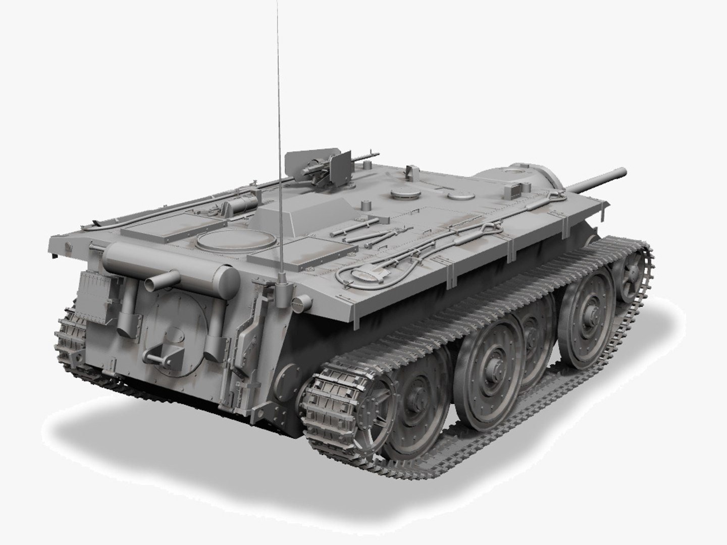 Germany Tanks E10 Panzer 3d Model