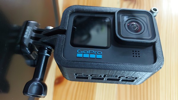 modelo 3d GoPro 9- 10- 11 vertical mount - TurboSquid 1993970