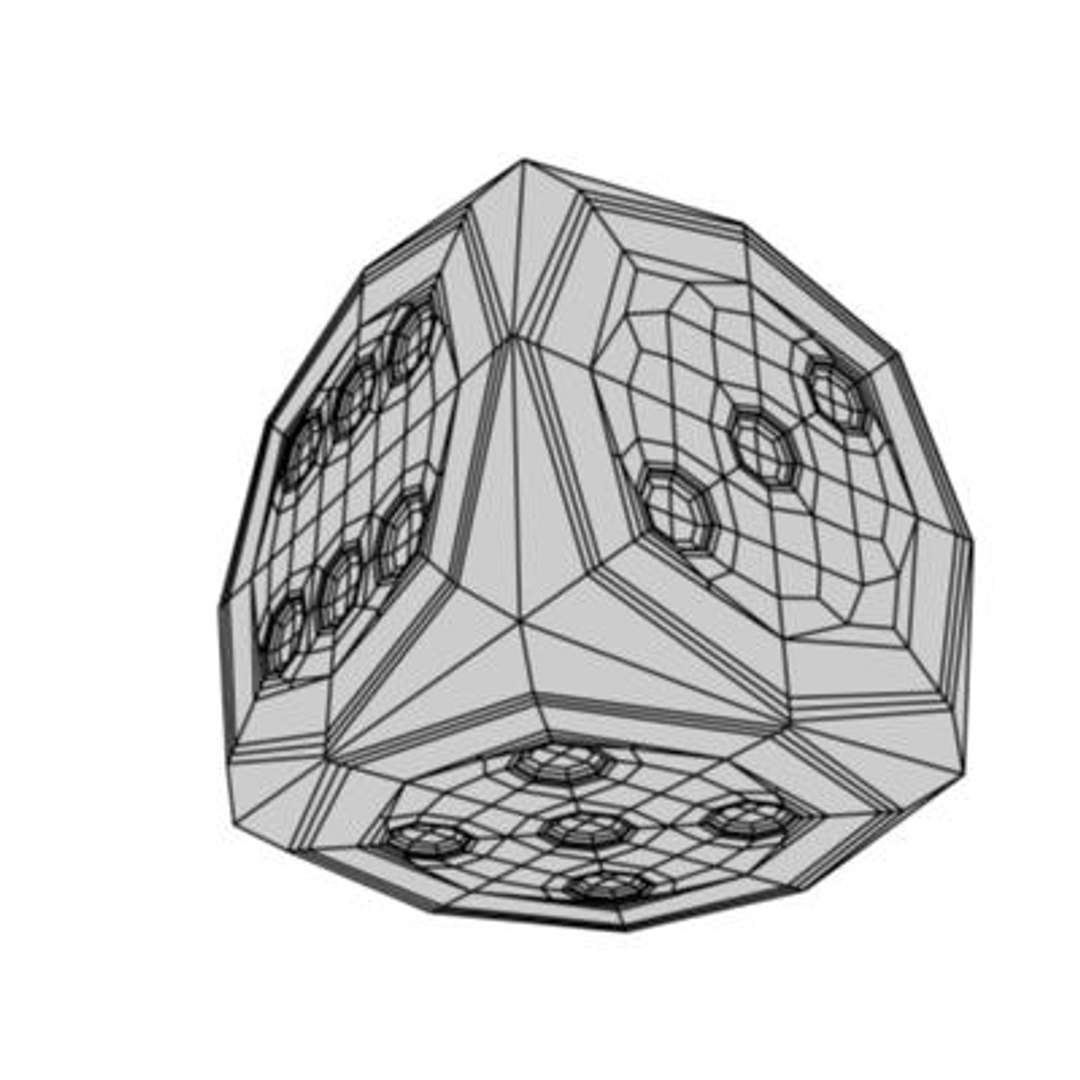 dice 3d model
