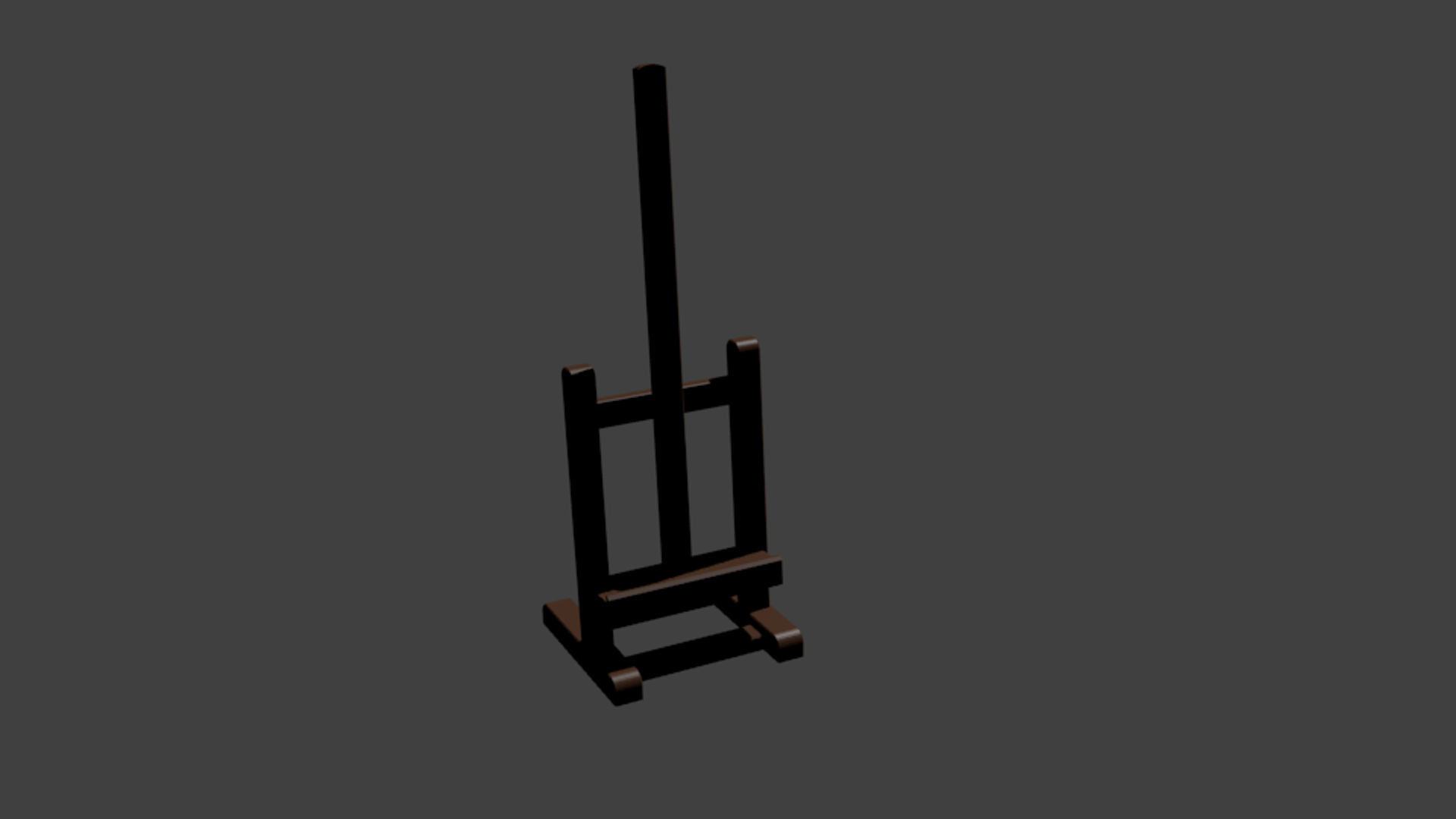 Easel 3D Model - TurboSquid 1390121