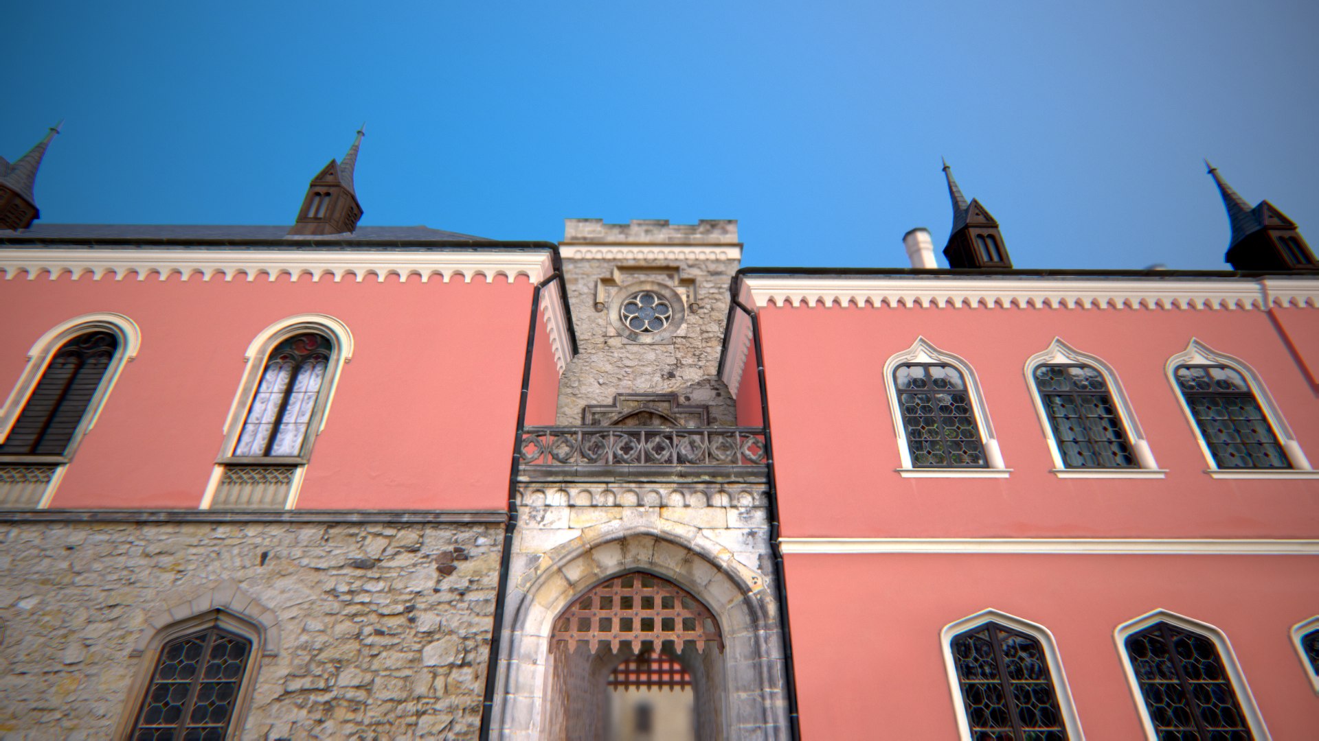 Sychrov Castle 3D - TurboSquid 1462005