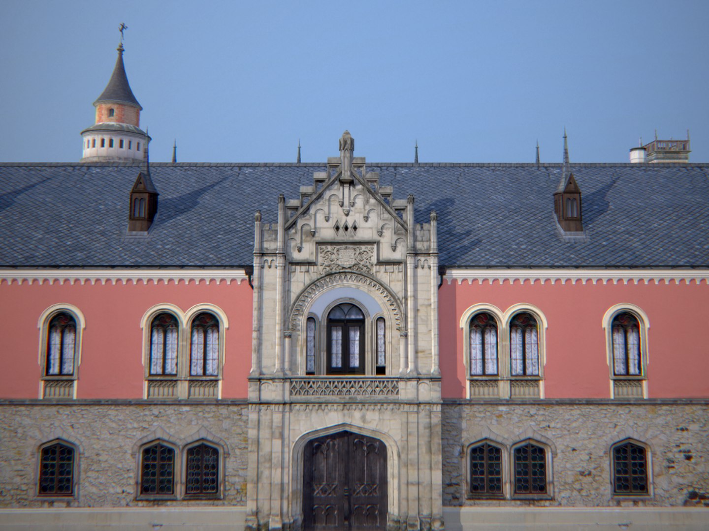 Sychrov Castle 3D - TurboSquid 1462005