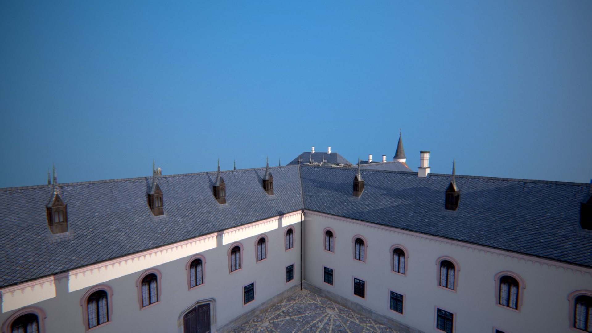 Sychrov Castle 3D - TurboSquid 1462005
