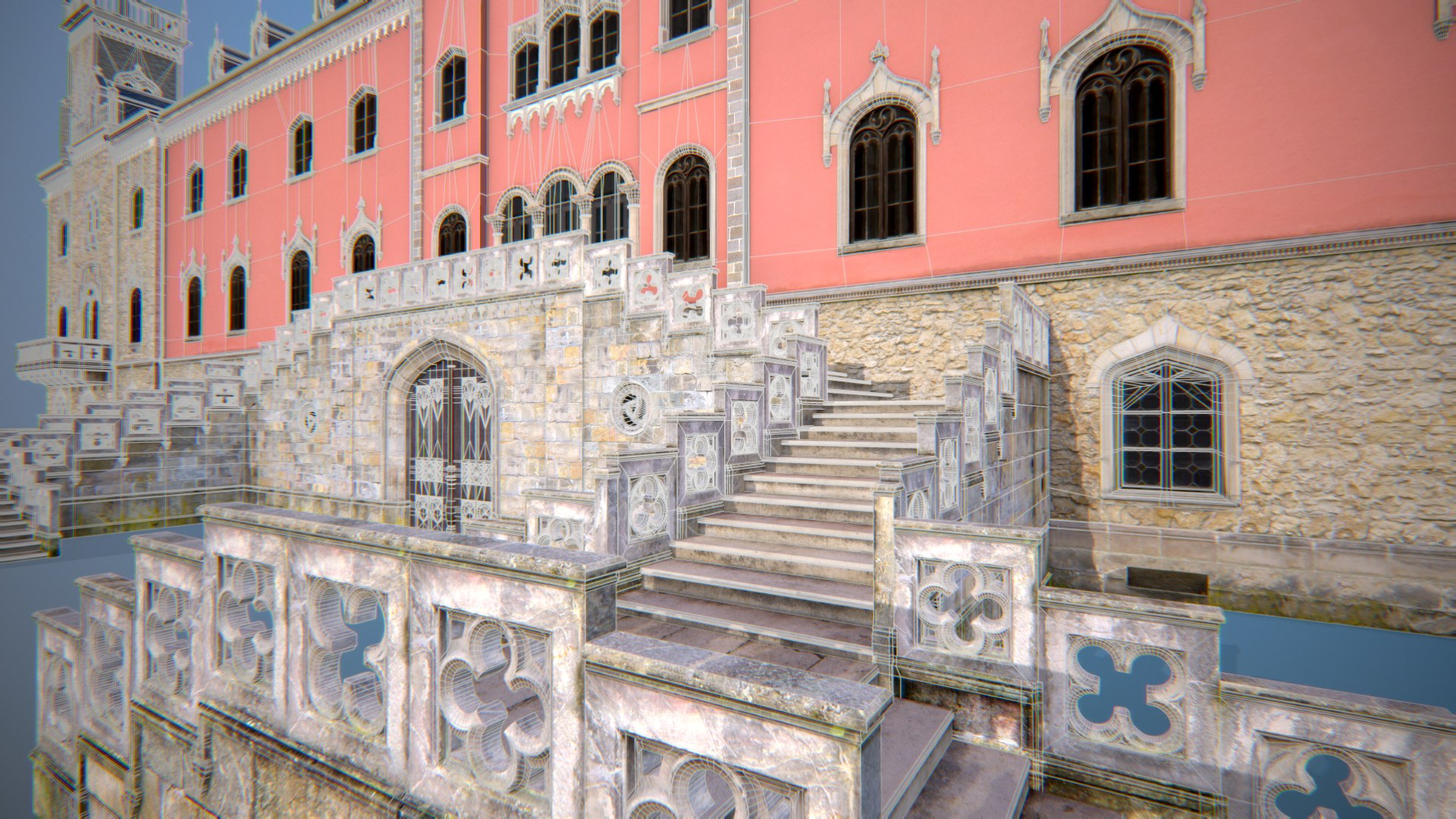 Sychrov Castle 3D - TurboSquid 1462005