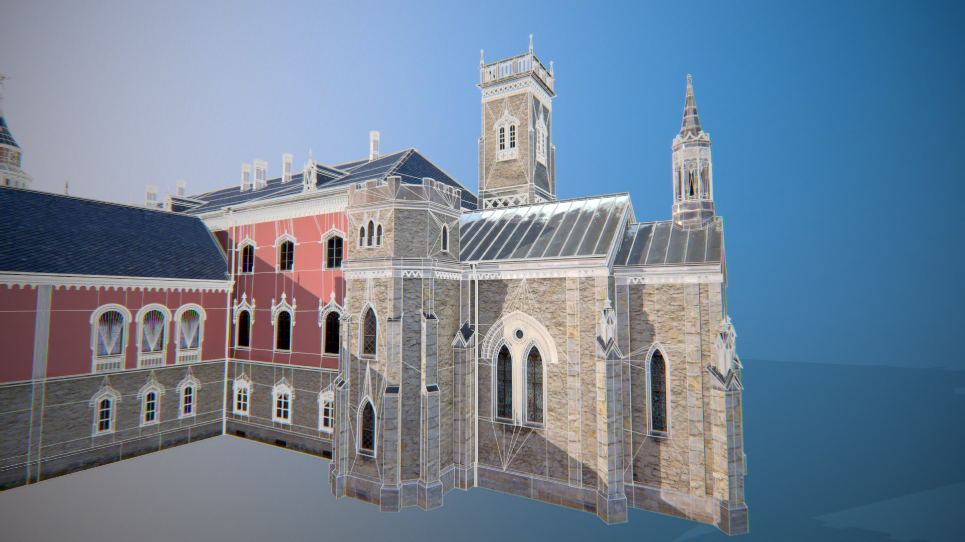 Sychrov Castle 3D - TurboSquid 1462005