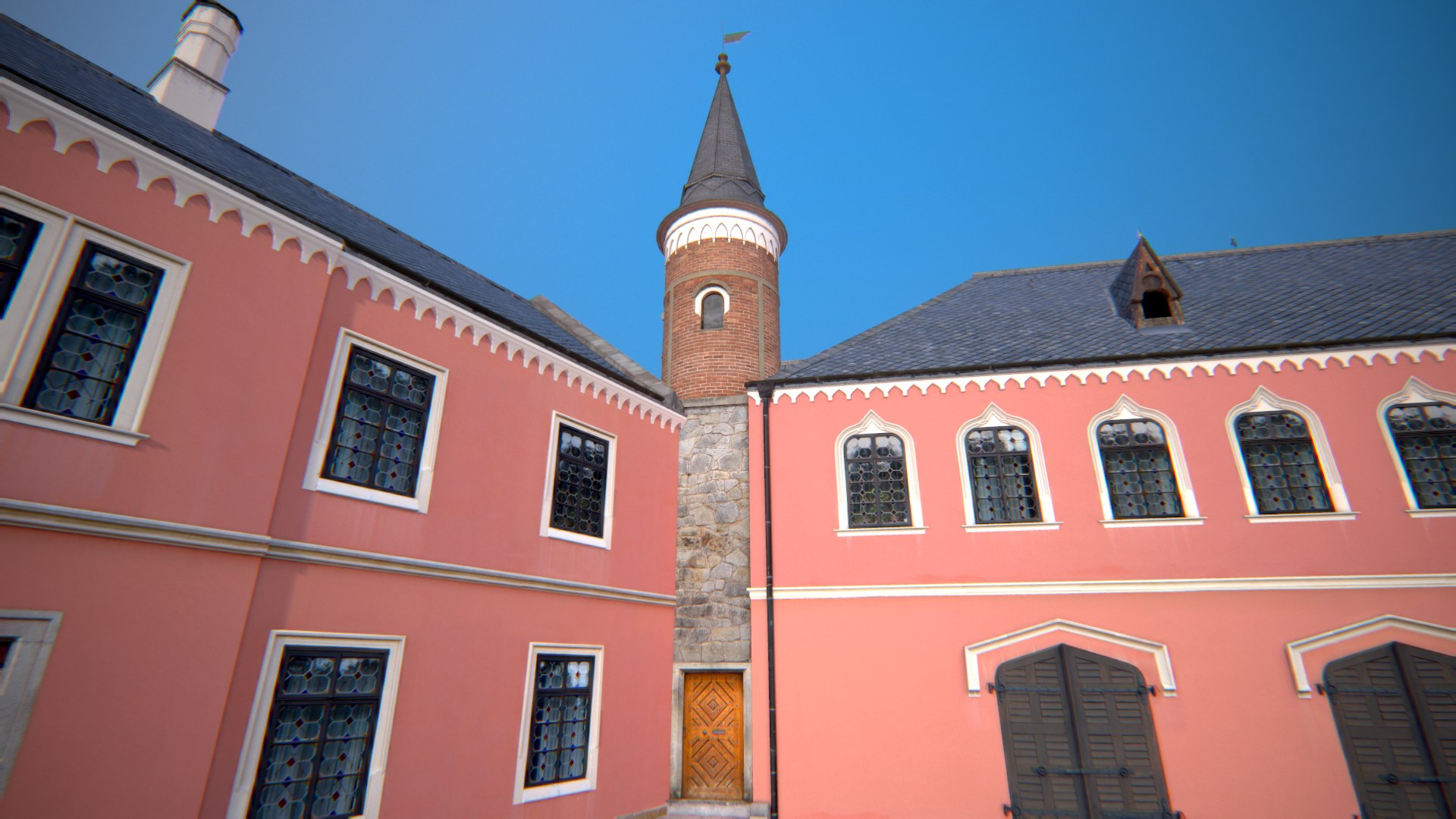 Sychrov Castle 3D - TurboSquid 1462005