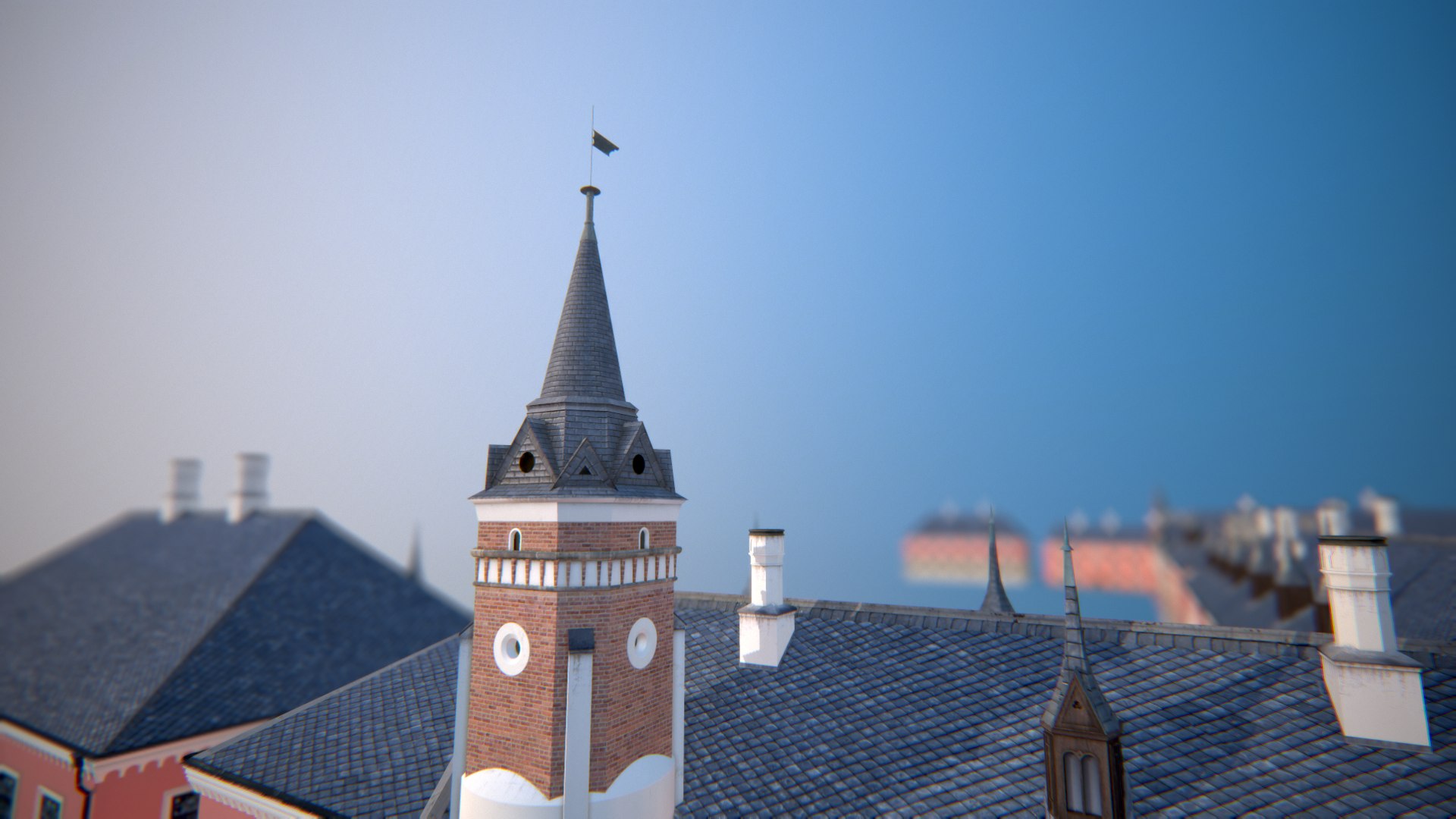 Sychrov Castle 3D - TurboSquid 1462005