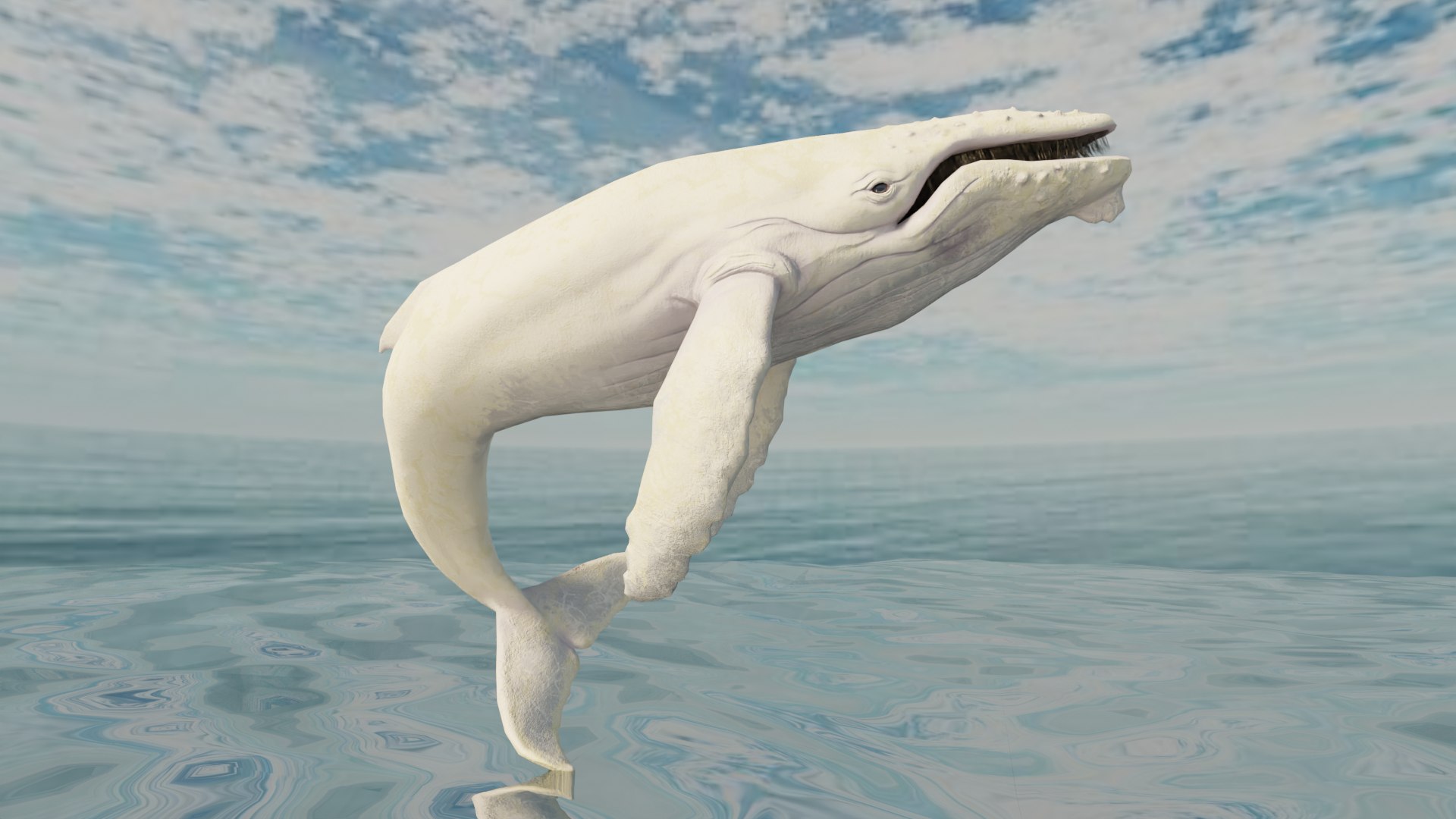 Humpback Whale Animated RE Model - TurboSquid 2003596