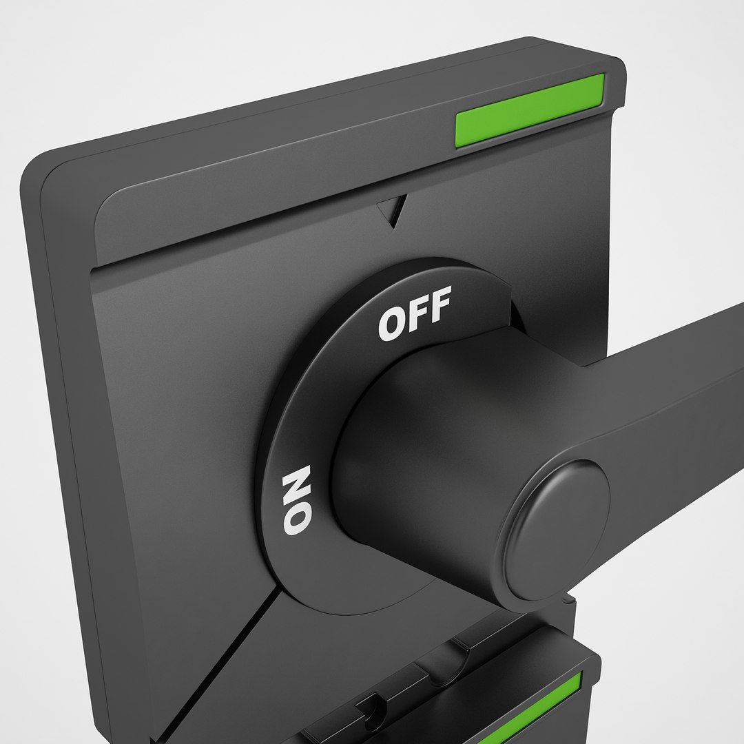 Automatic Switches Electrical 3D Model - TurboSquid 1287884