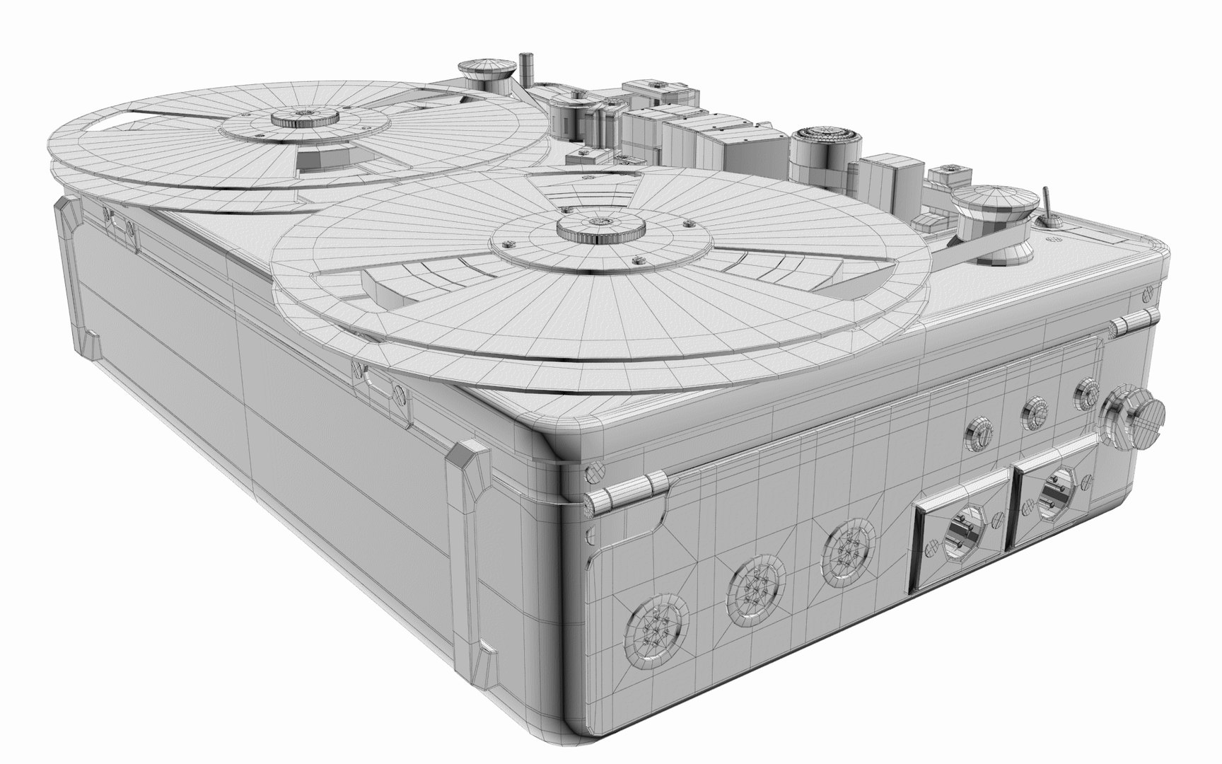 Nagra IV STC Portable Tape Recorder Model - TurboSquid 1950123