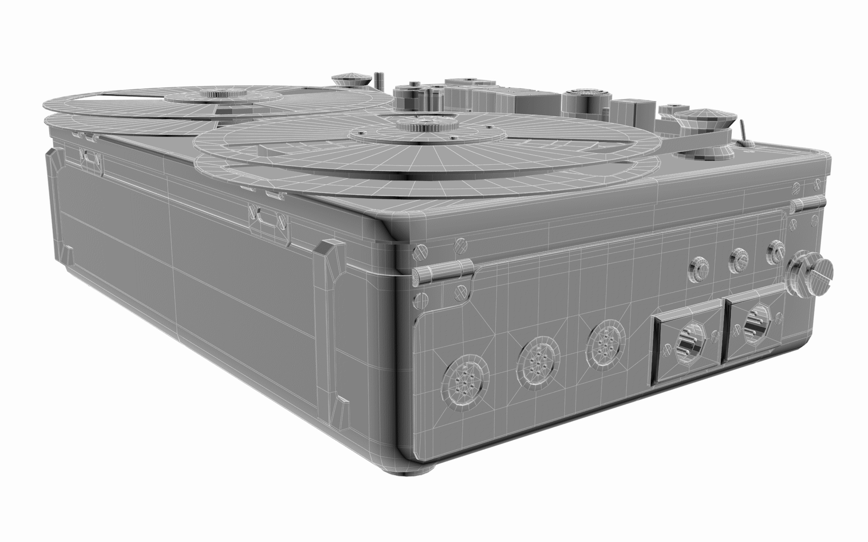 Nagra IV STC Portable Tape Recorder model - TurboSquid 1950123