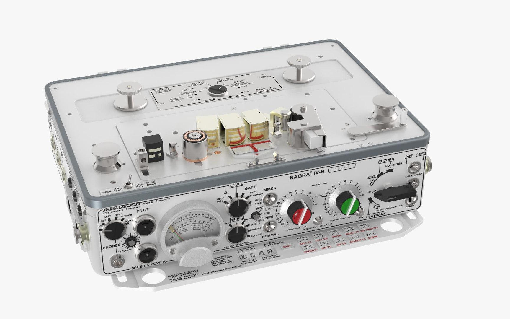 Nagra IV STC Portable Tape Recorder Model - TurboSquid 1950123