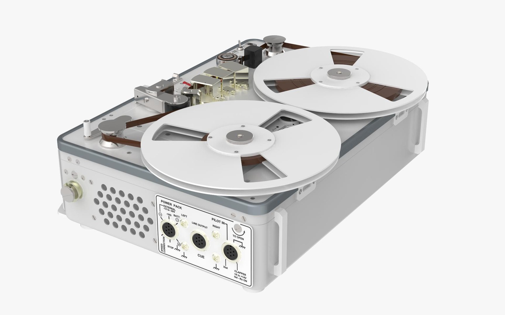 Nagra IV STC Portable Tape Recorder Model - TurboSquid 1950123