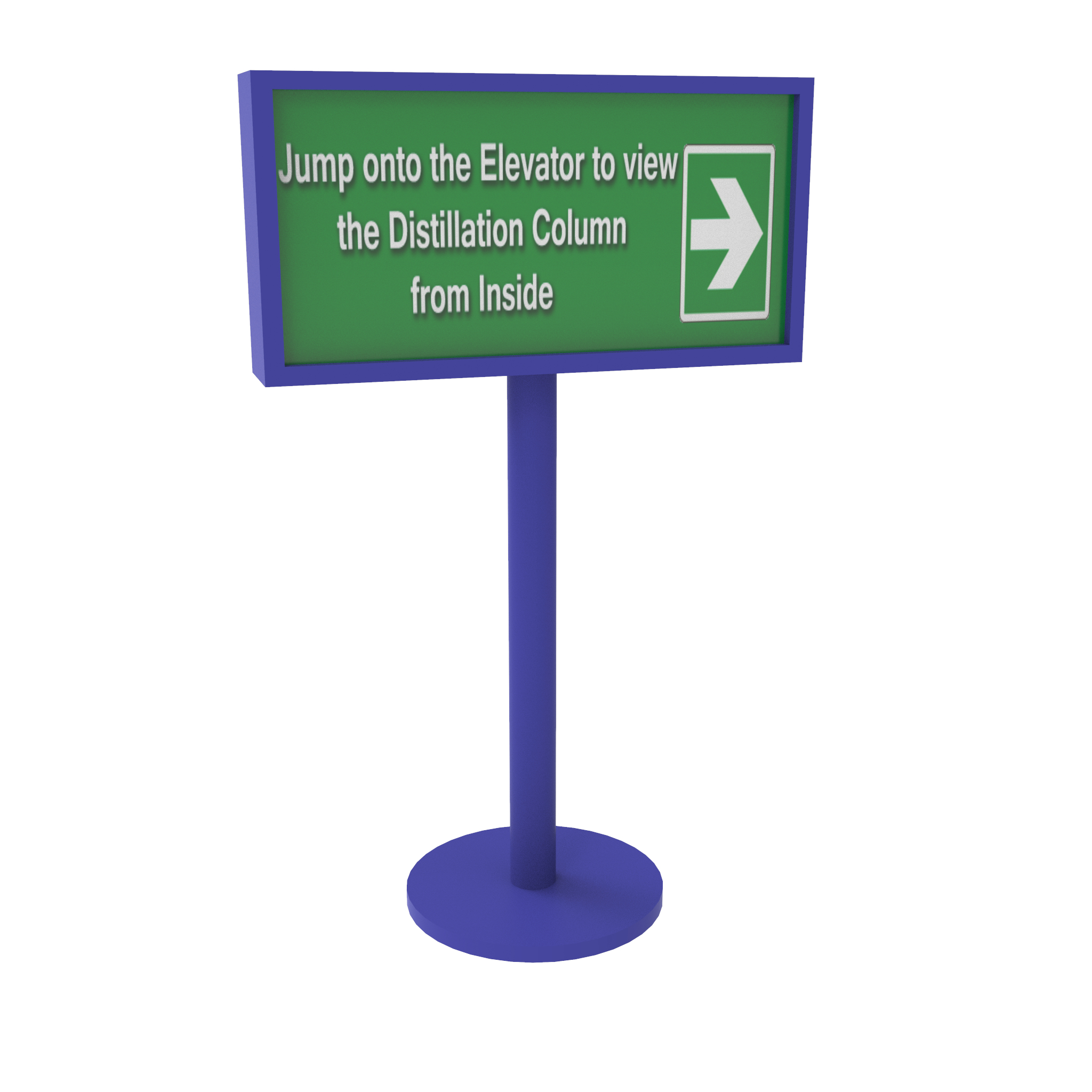 modelo 3d Póster Columna de destilación desde el interior - TurboSquid ...