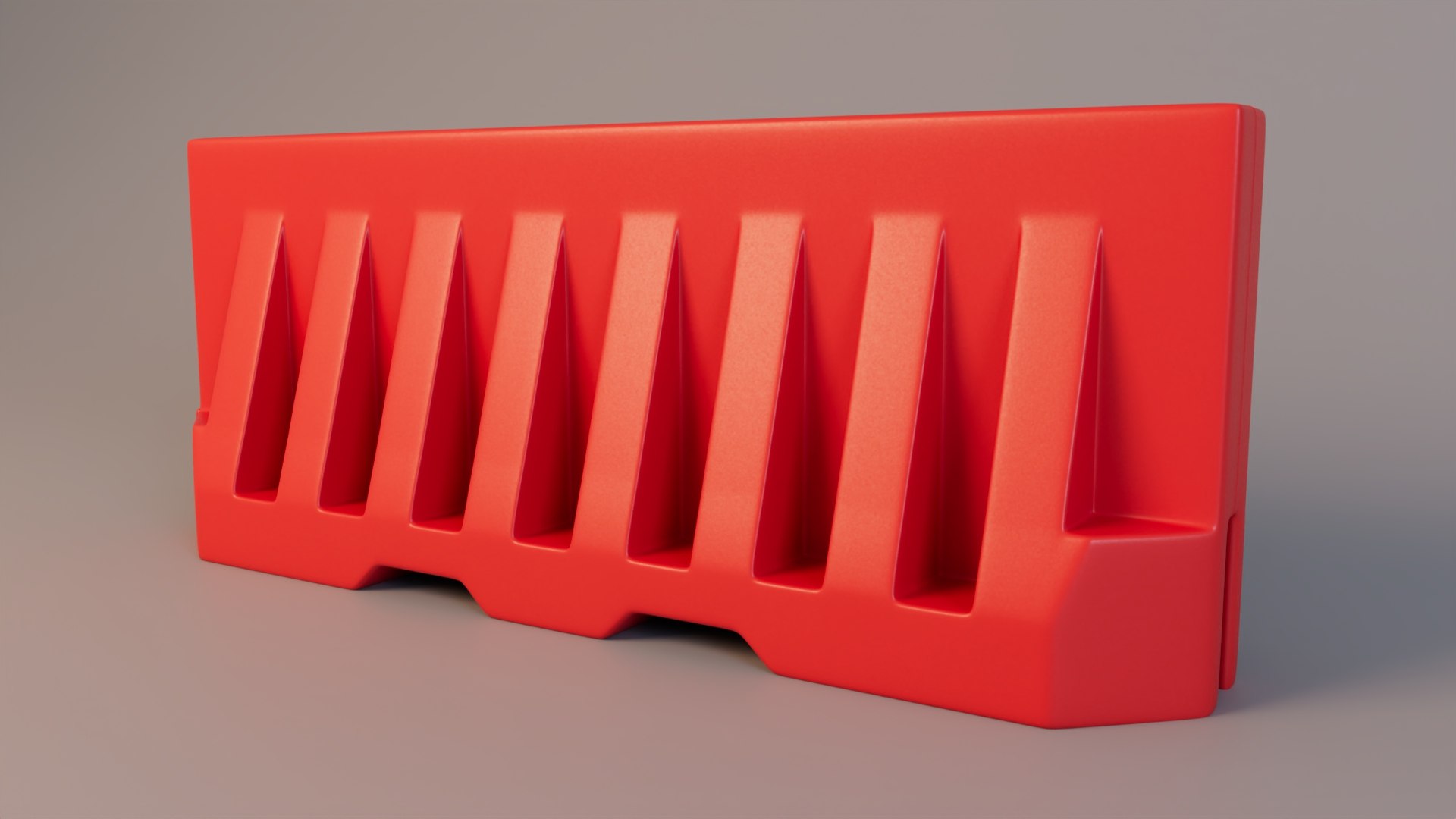 3D Road Barrier Kit - TurboSquid 2240090