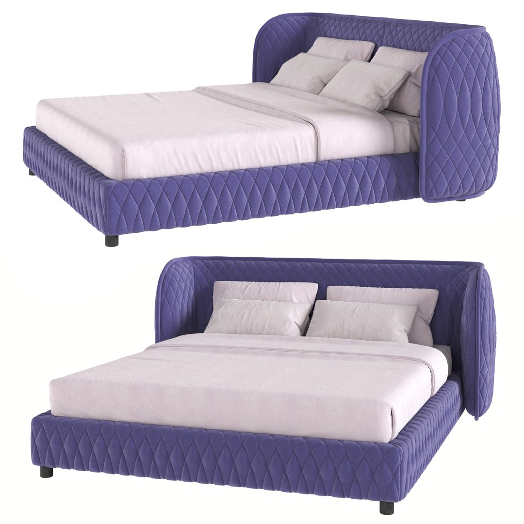 Bed Redondo By Moroso 3D Model - TurboSquid 2078618