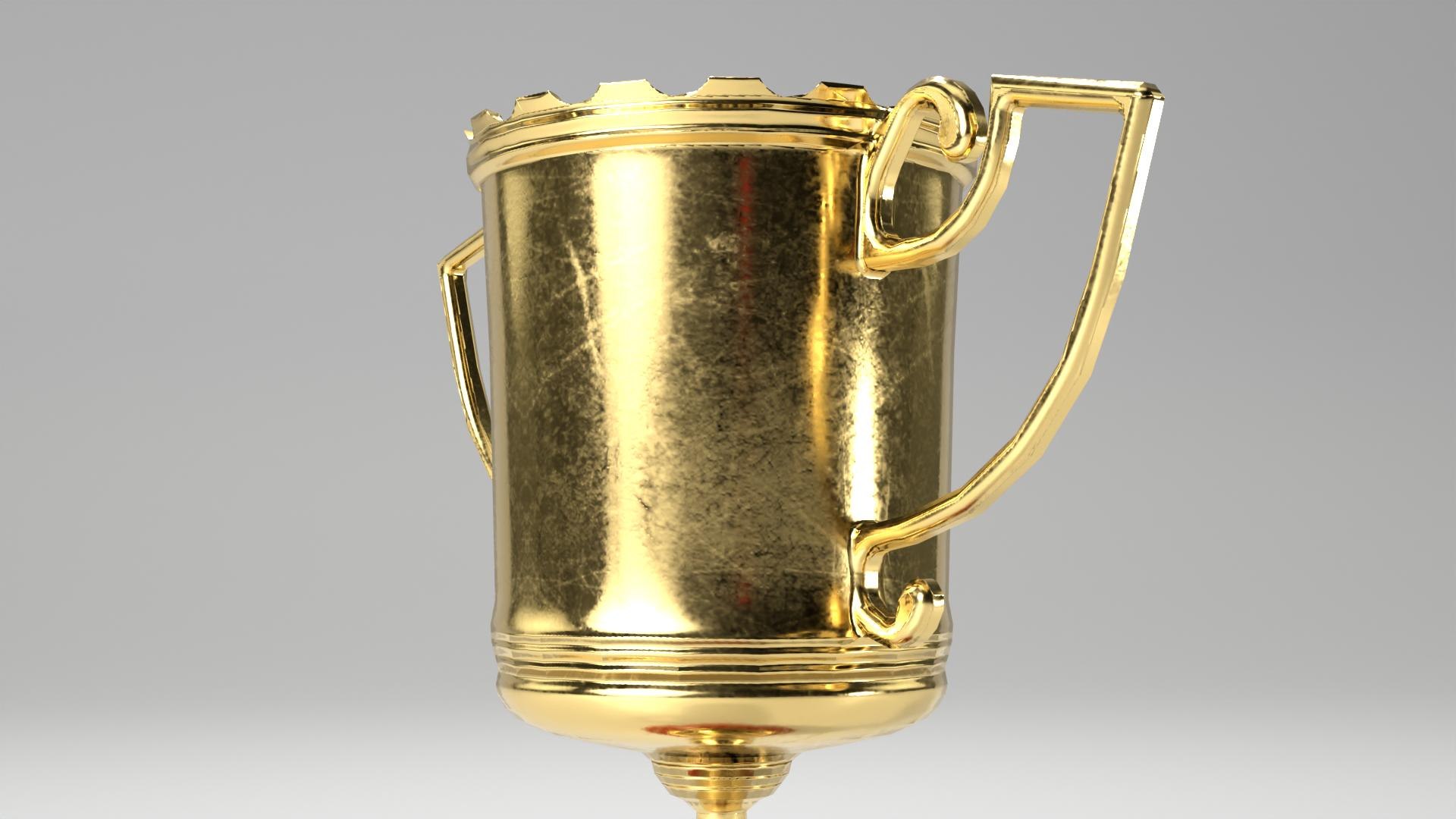 Gold Sport Cup 3D Model - TurboSquid 2084037