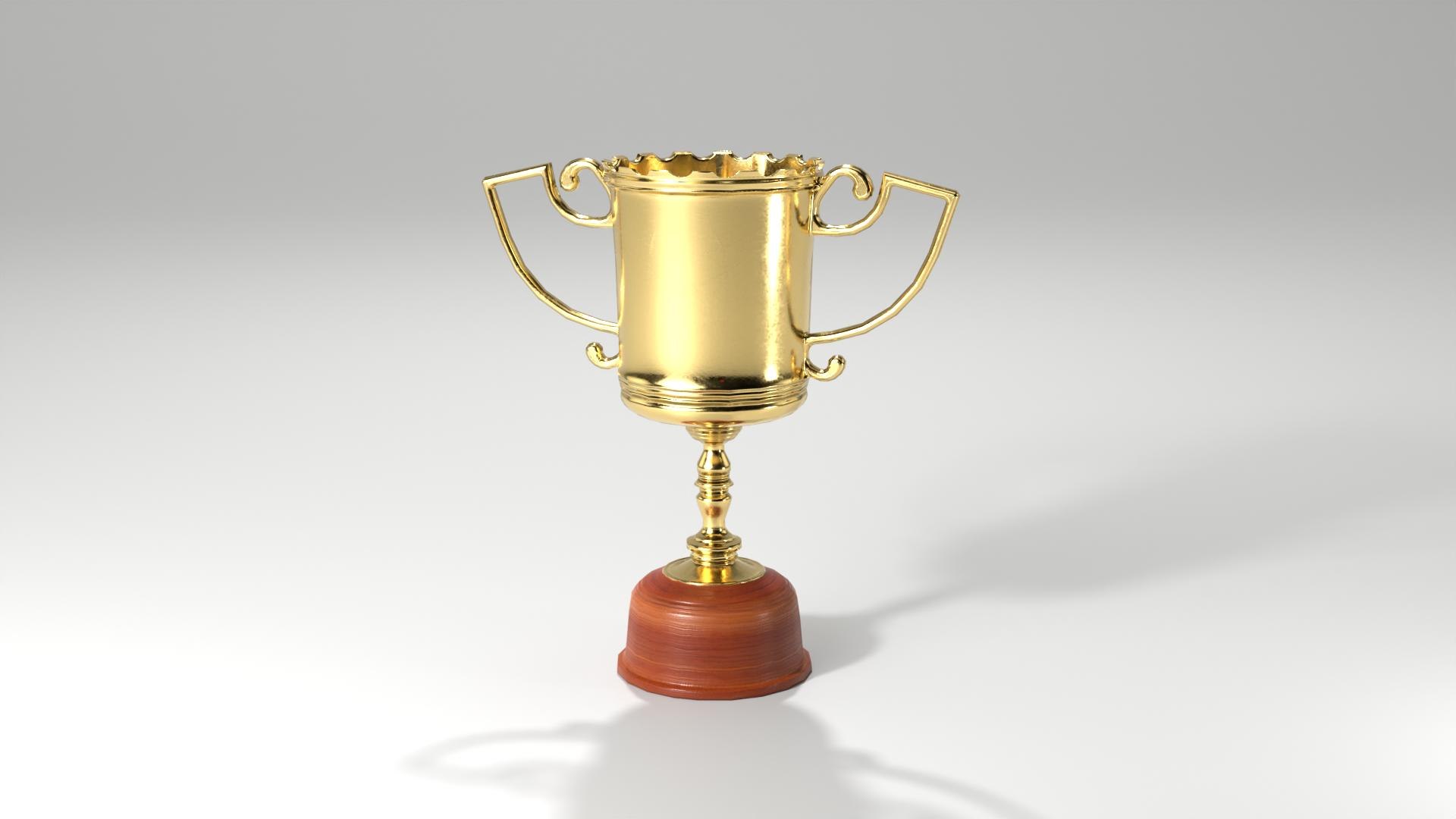 Gold Sport Cup 3D Model - TurboSquid 2084037
