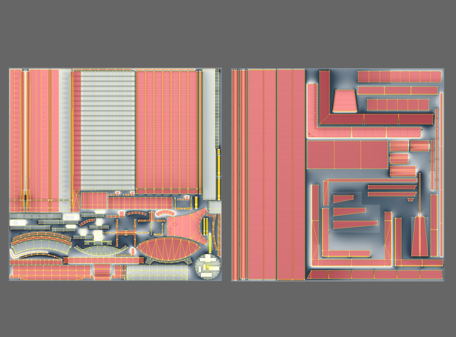 low-poly empress state building 3d model