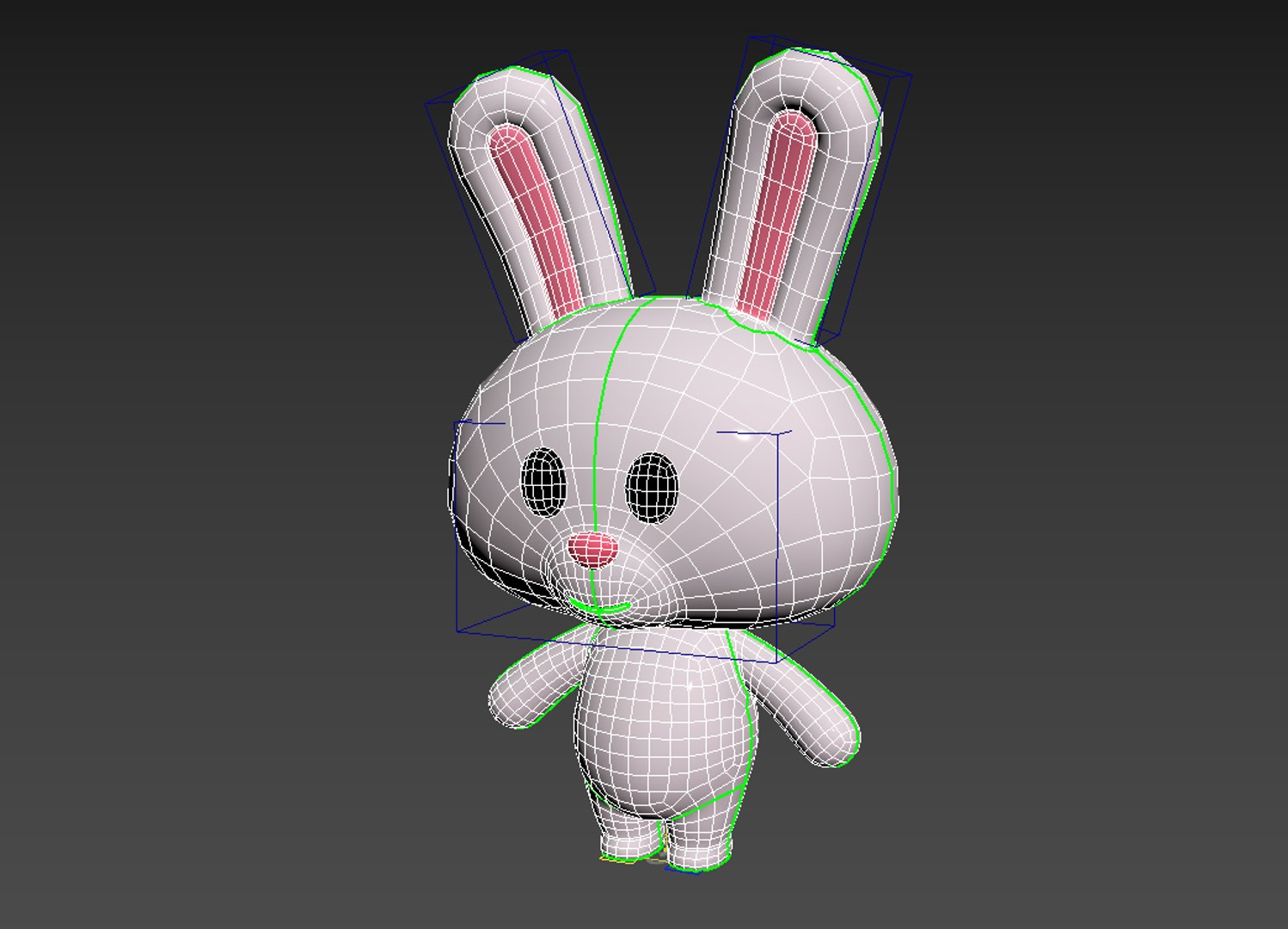 3D Rabbit Character Model - TurboSquid 1663887
