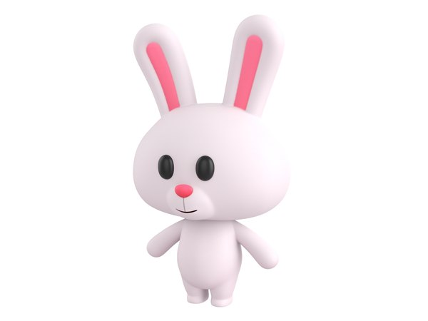 3D rabbit character model - TurboSquid 1663887