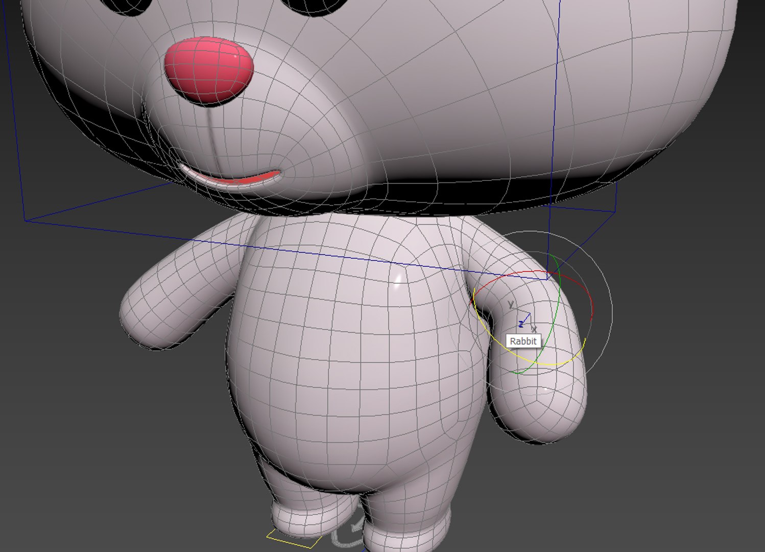 3D Rabbit Character Model - TurboSquid 1663887
