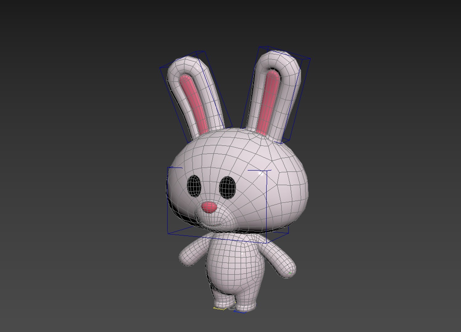 3D rabbit character model - TurboSquid 1663887