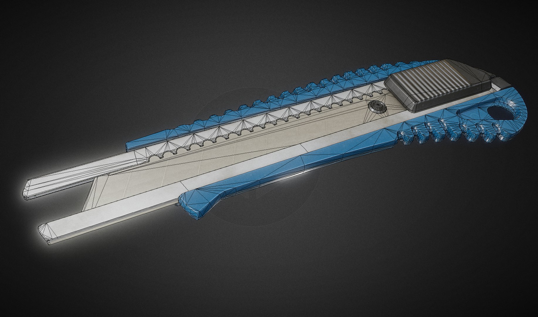 3d Model Box Cutter