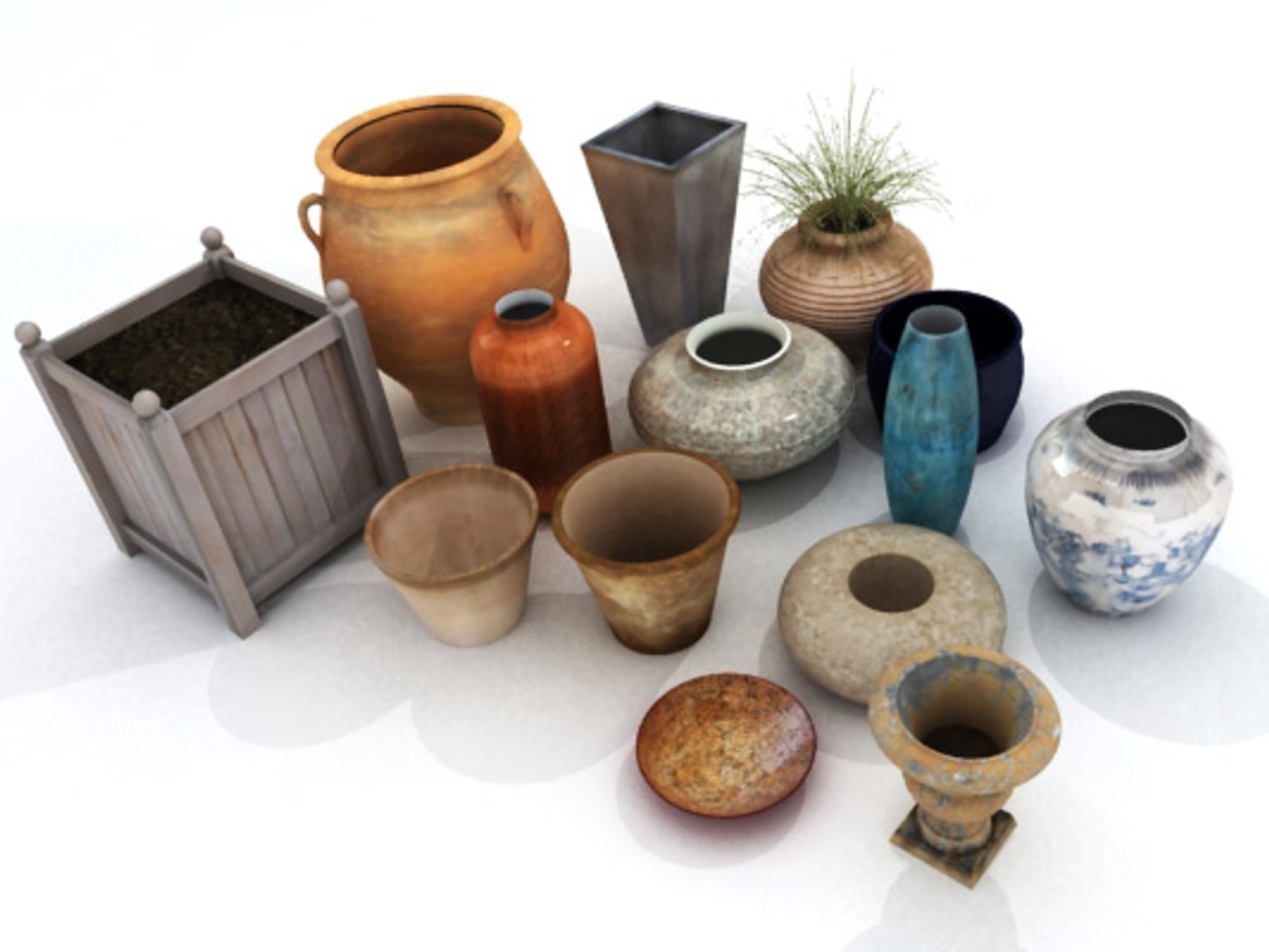 maya plant pots vases planters