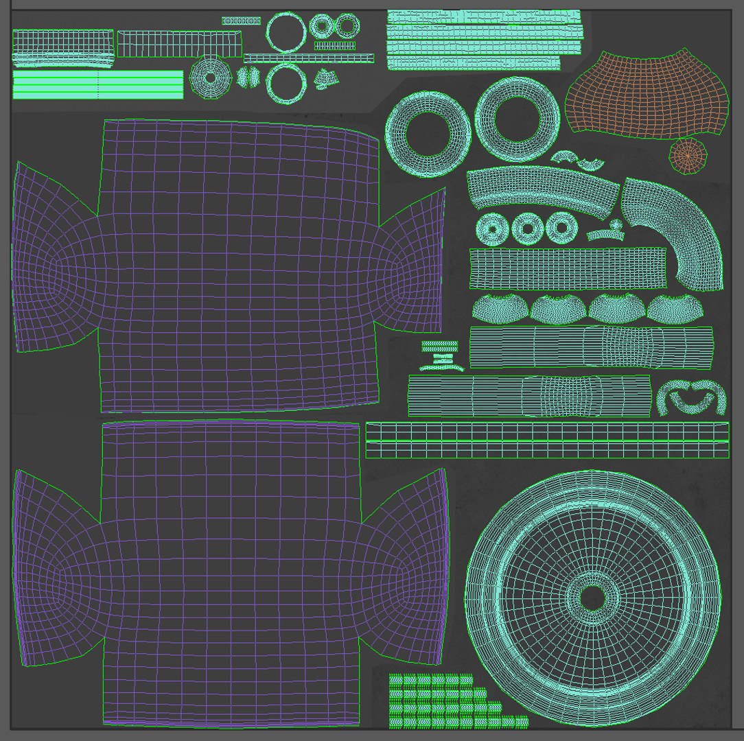 3d model classical green lamp