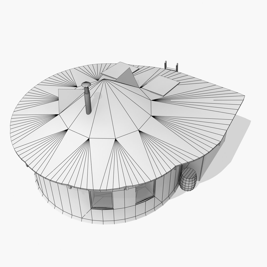3d Model Clay Ecohouse