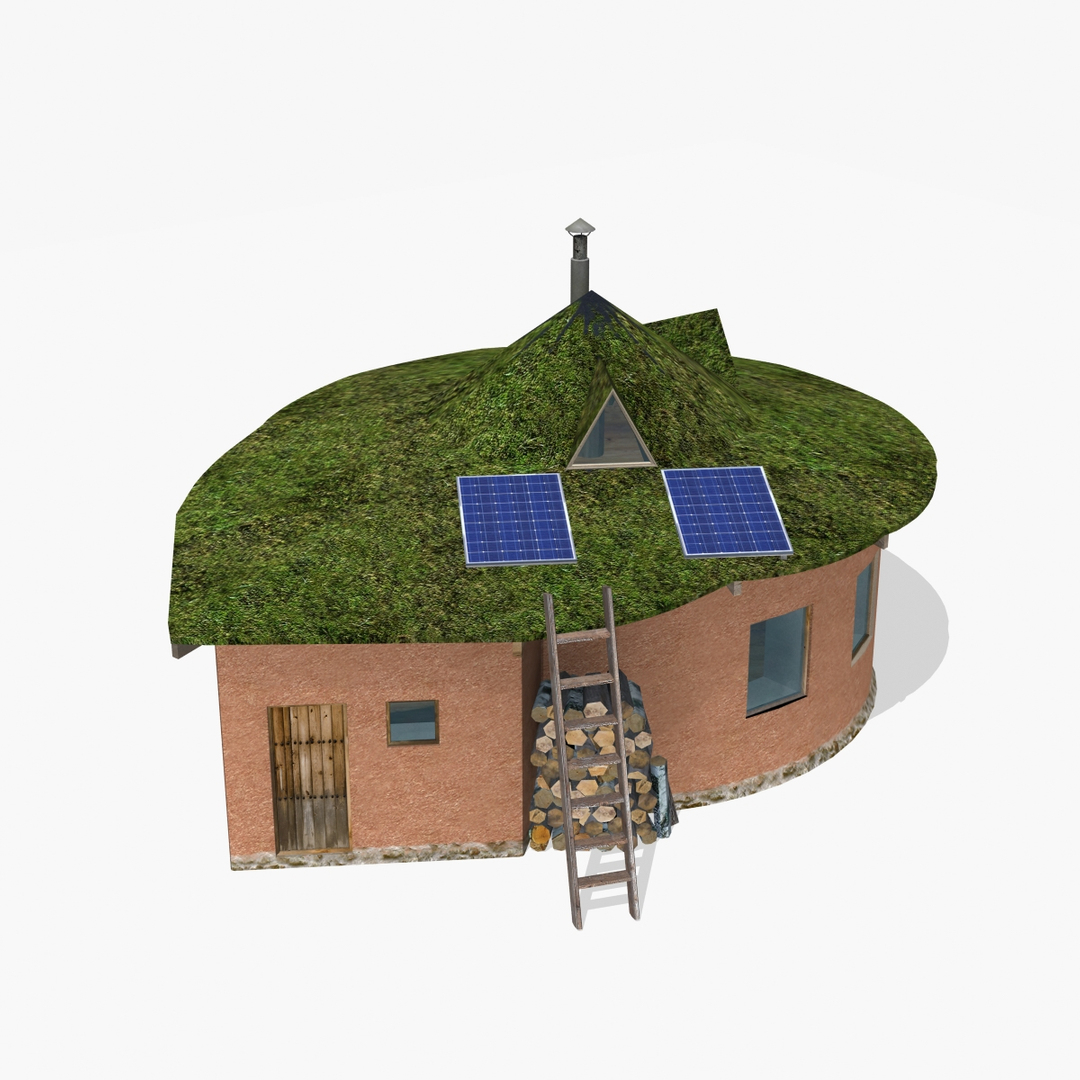 3d Model Clay Ecohouse