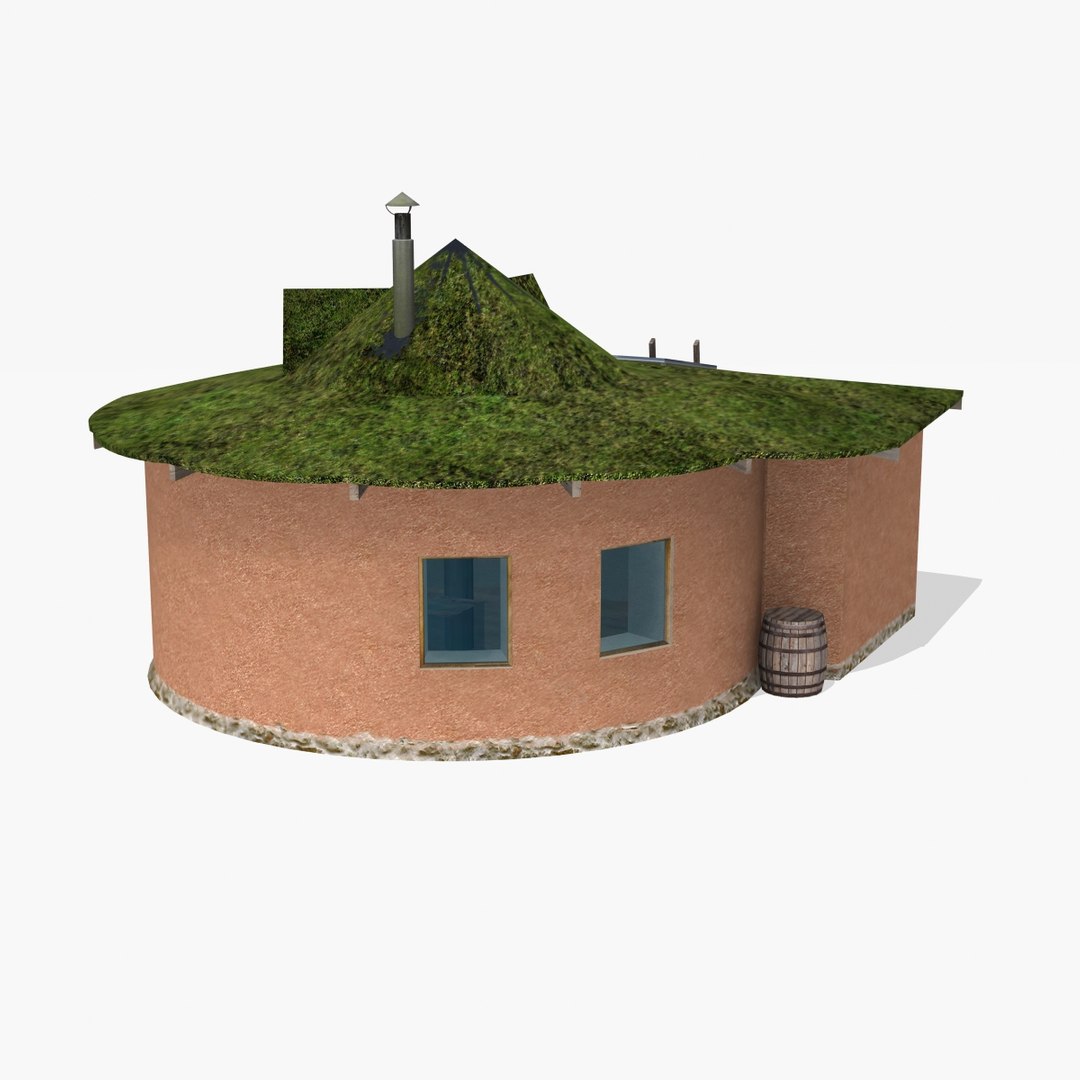 3d Model Clay Ecohouse