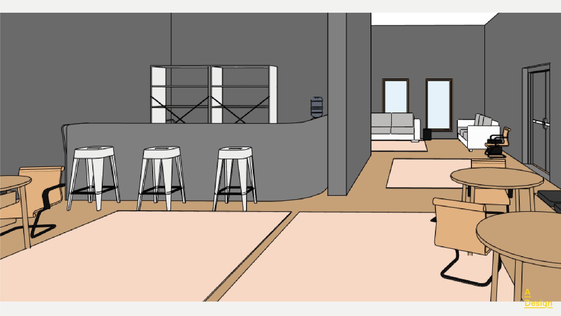 Night Club - Revit Model 3D - TurboSquid 2017858