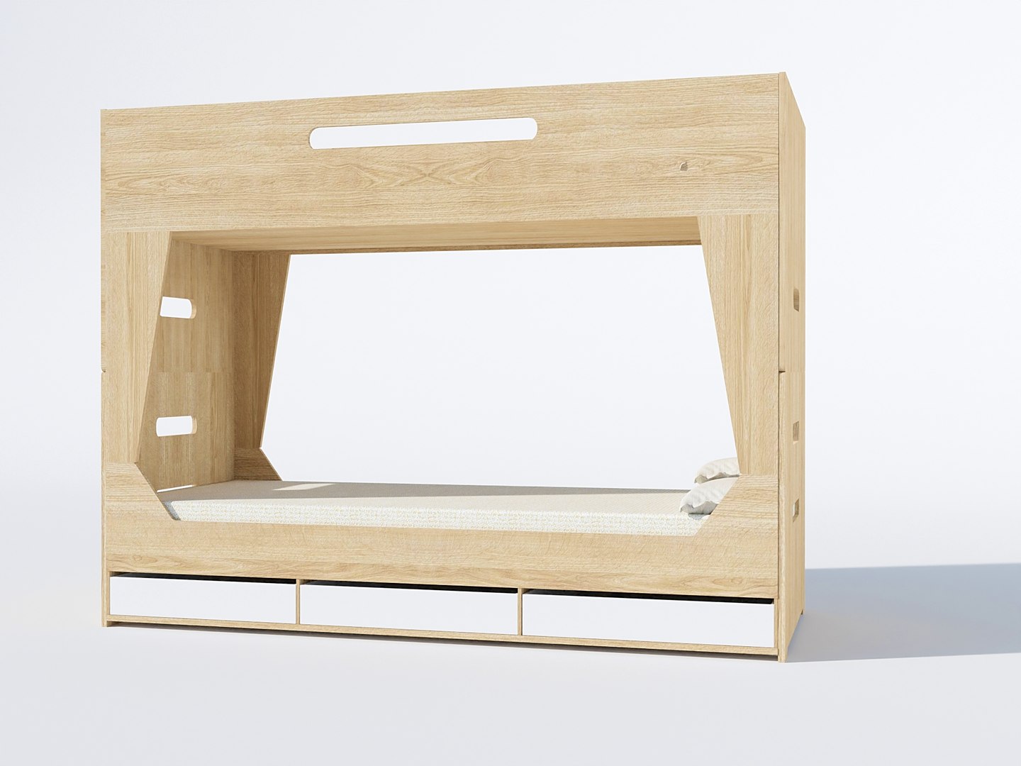 3D LoLo Bunk Bed Model - TurboSquid 1808105