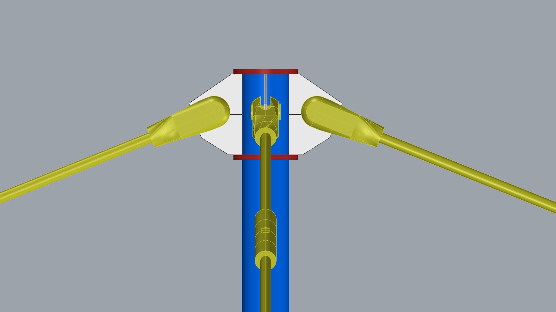 3D steel tension structure model - TurboSquid 2056119