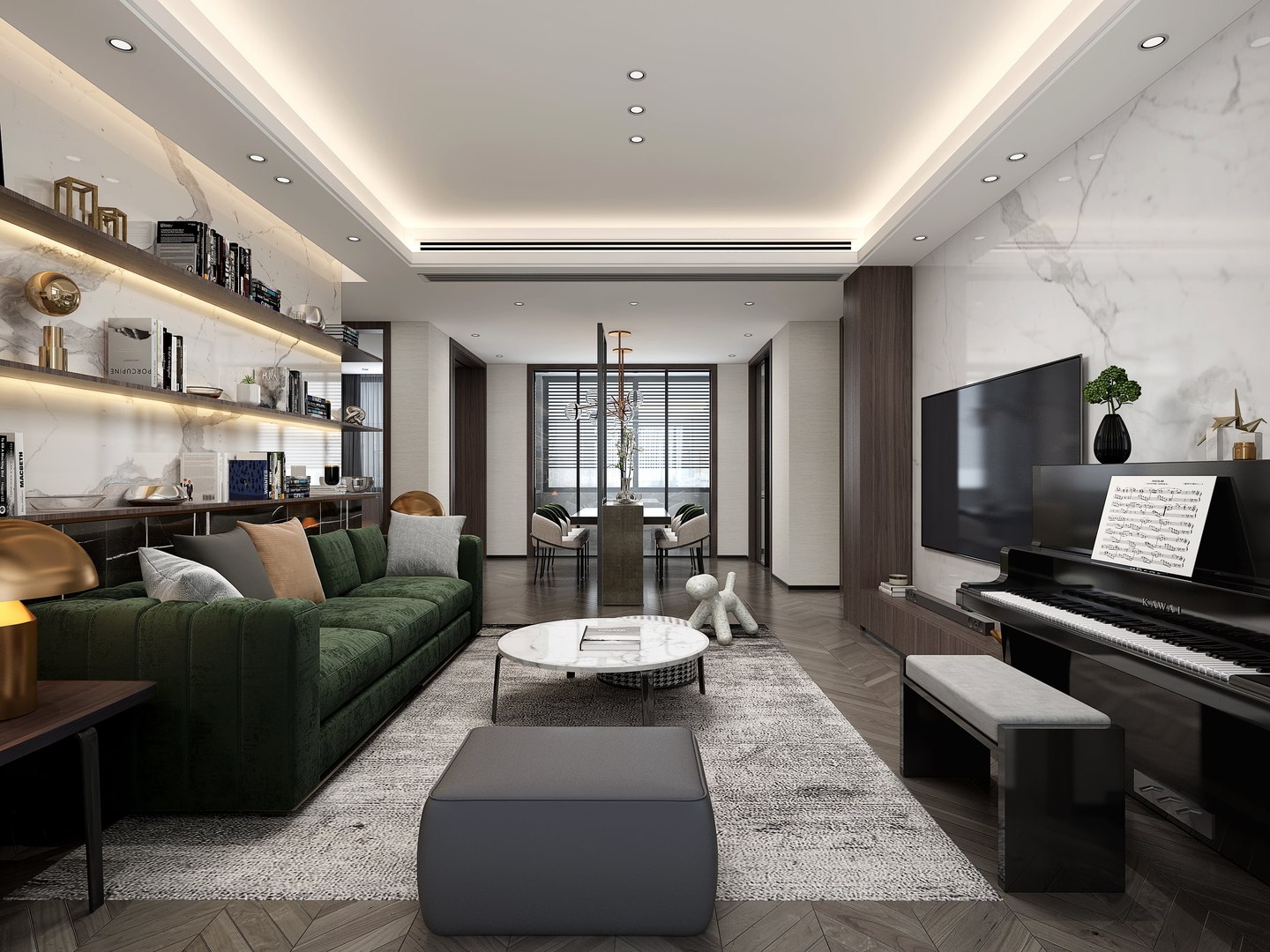 Vray Render Interior Scene Rustic Apartment 3D model 3D model ...