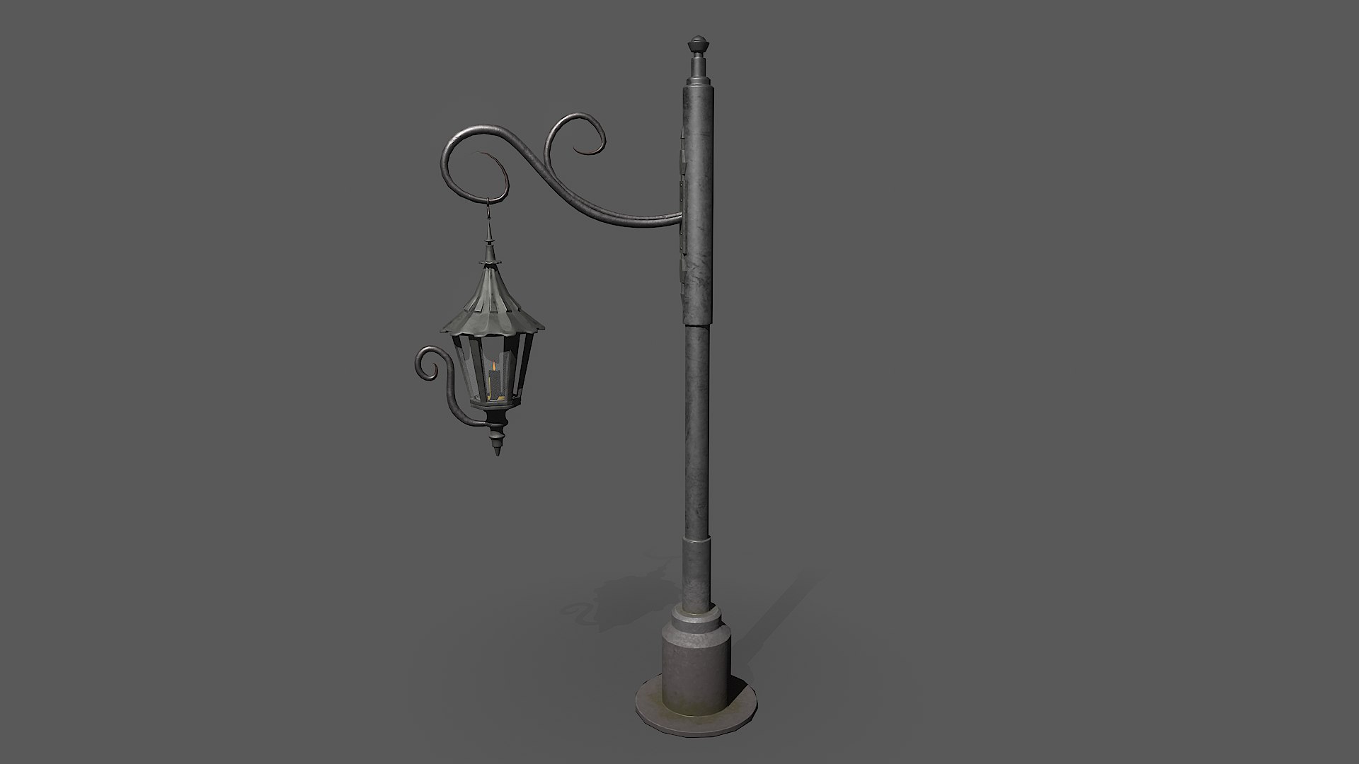 3D Lamp Post - TurboSquid 2074576