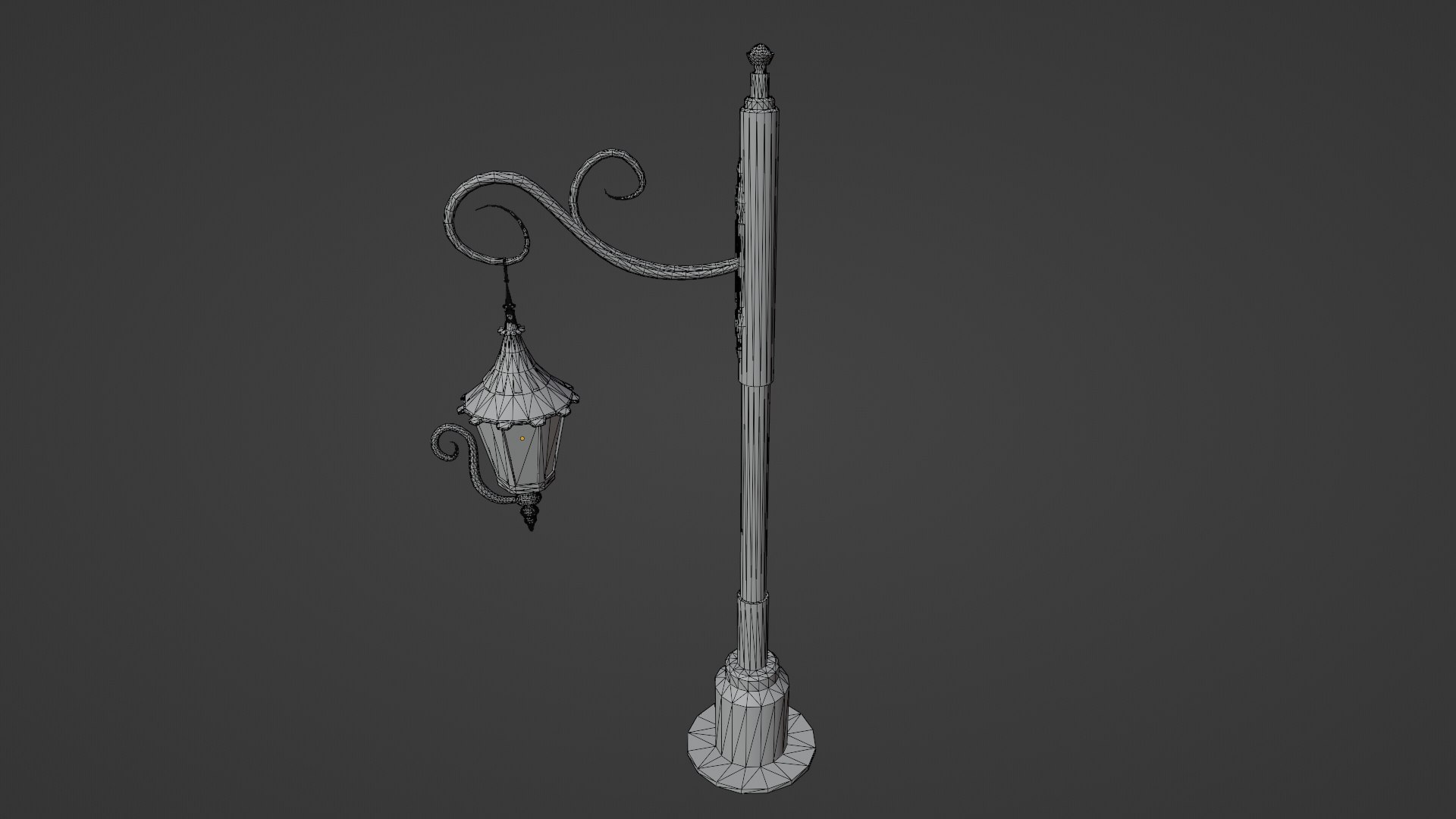 3D Lamp Post - TurboSquid 2074576