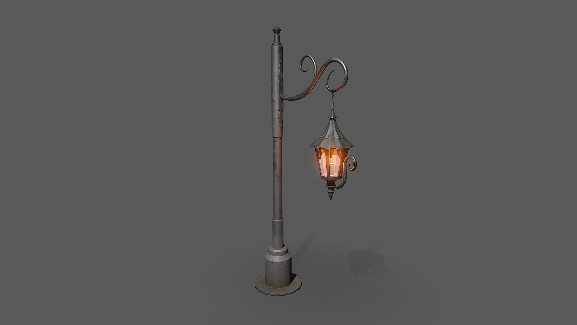 3D Lamp Post - TurboSquid 2074576